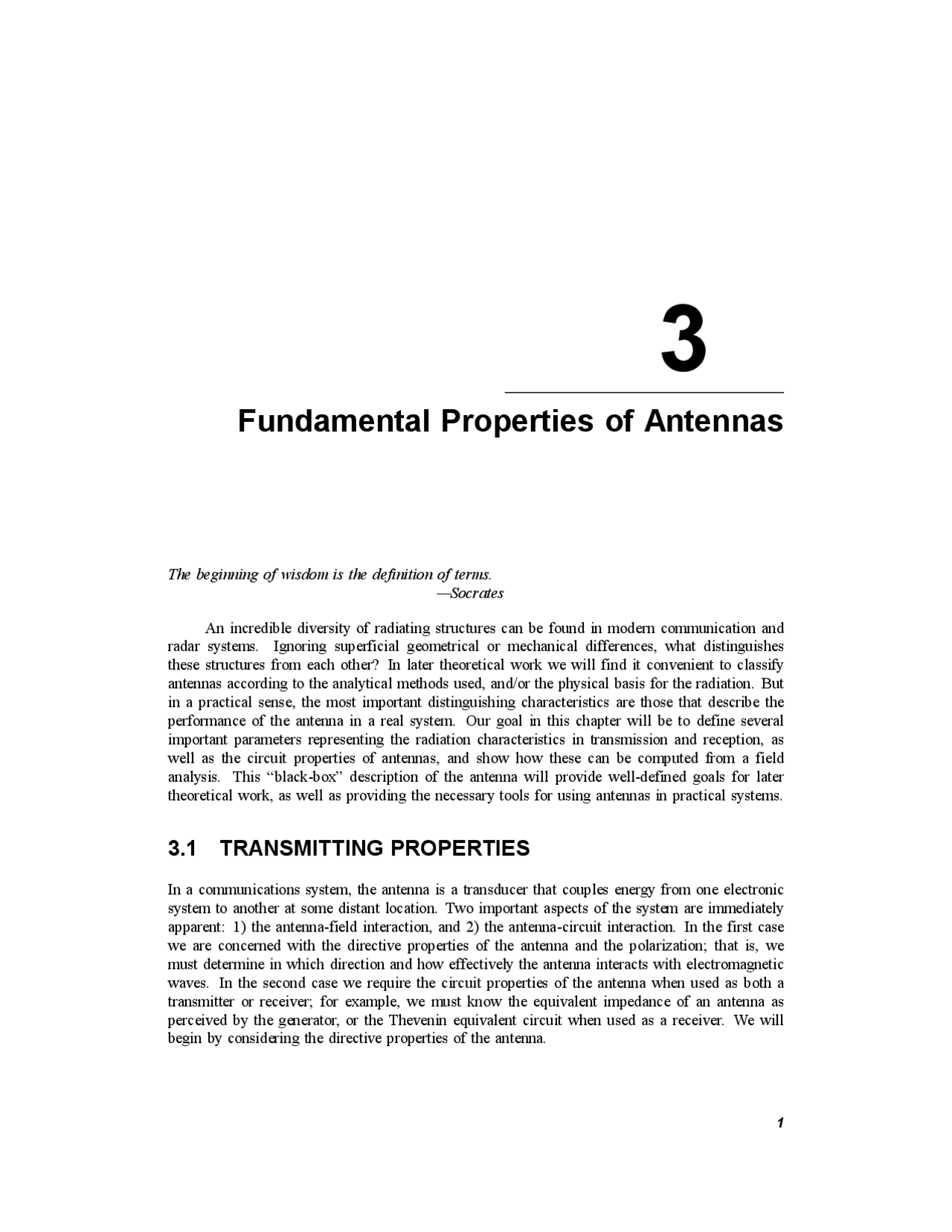Antenna Theory: Radiation Patterns, Directivity, and Transmitting ...