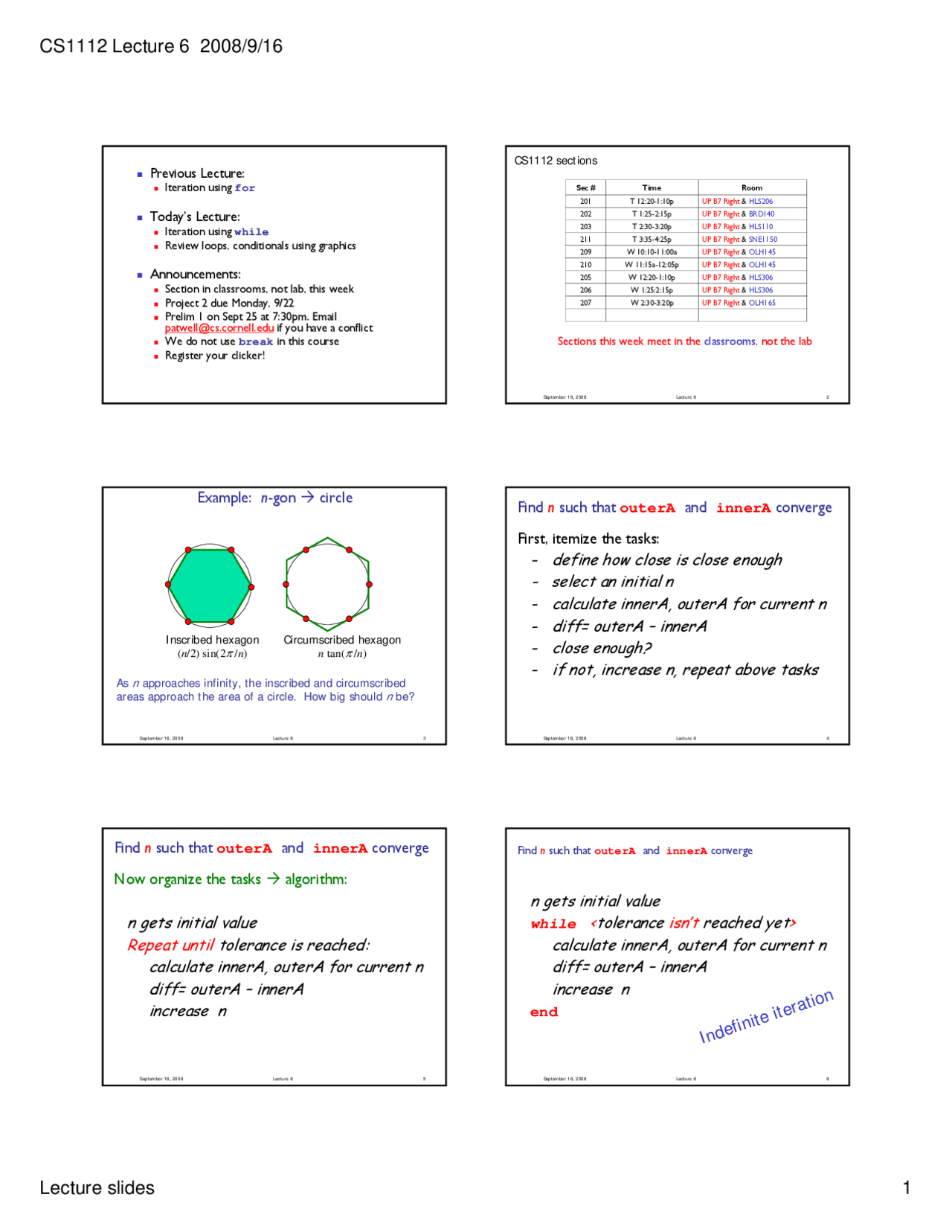 Iteration Using While Review Loops Conditionals Using Graphics Cs