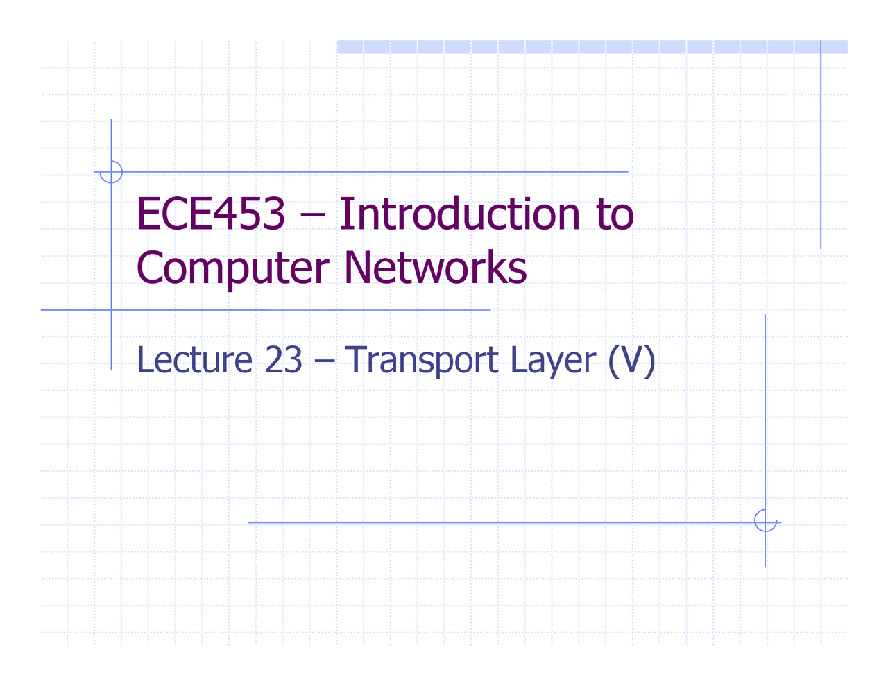 TCP Connection Management and Congestion Control in Computer Networks ...