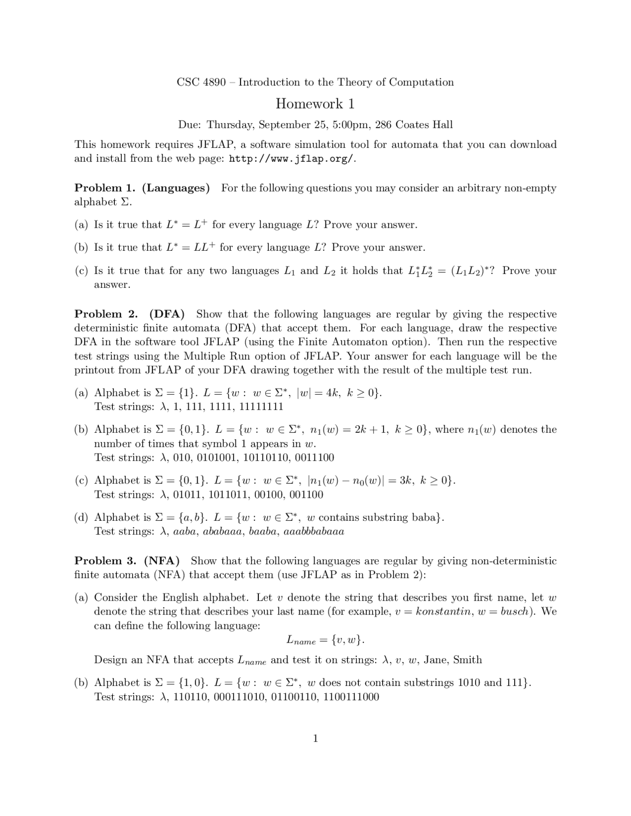 Introduction Statistical Reasoning Solved Problems For Assignment 1 Csc 4890 Docsity