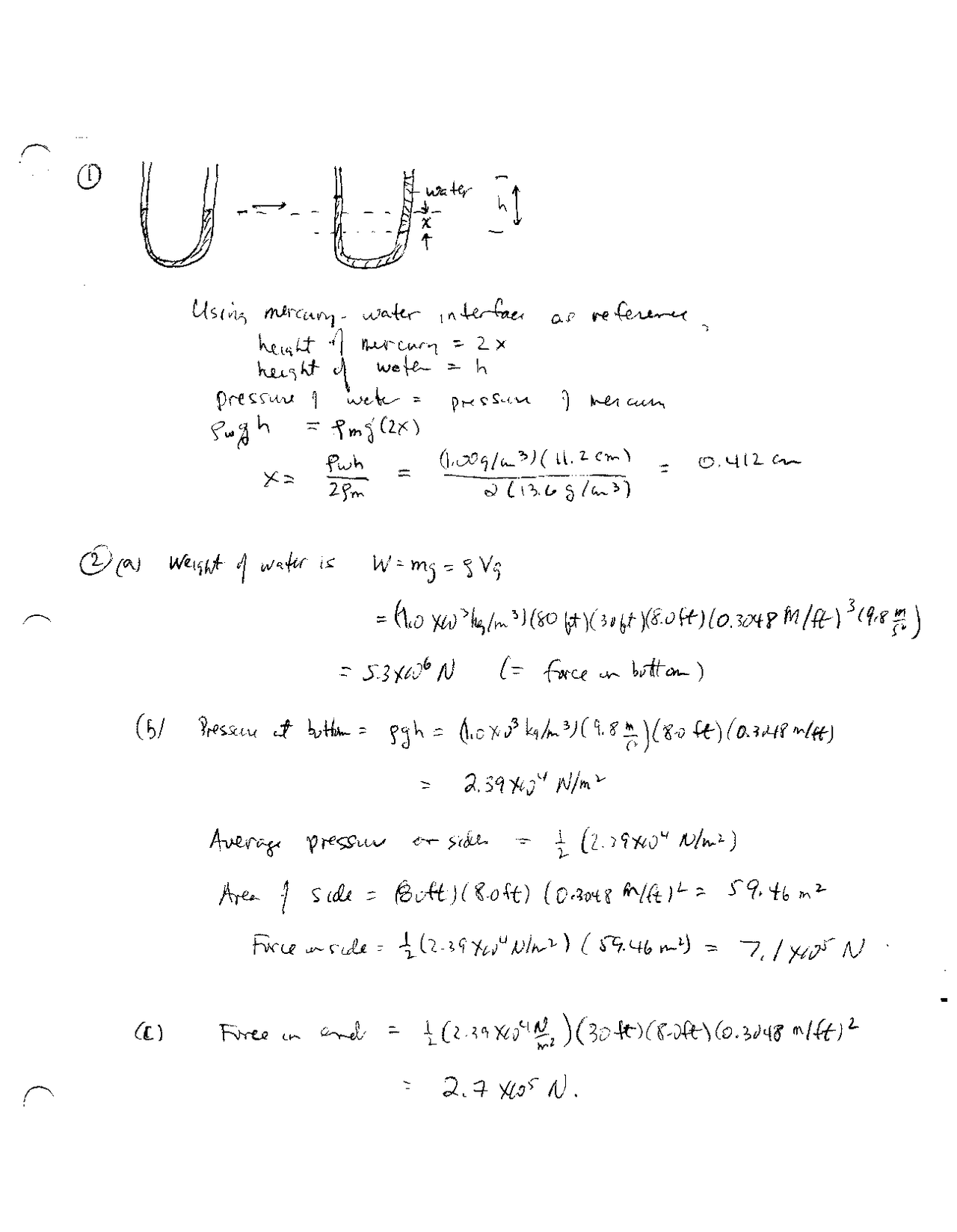 General Physics With Calculus Handout Assignment 11 Ph 212 Docsity