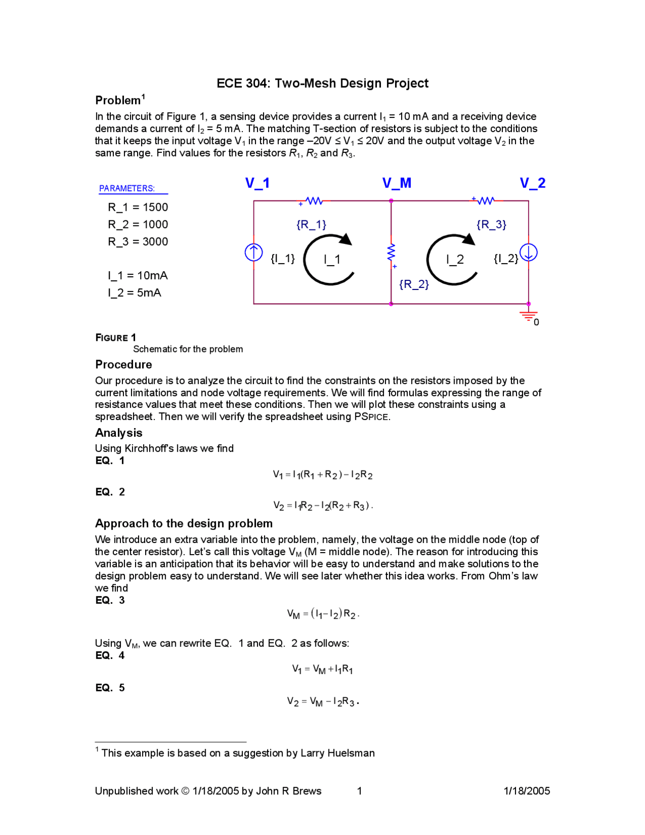Two Mesh Design Project Project Report Ece 304 Docsity