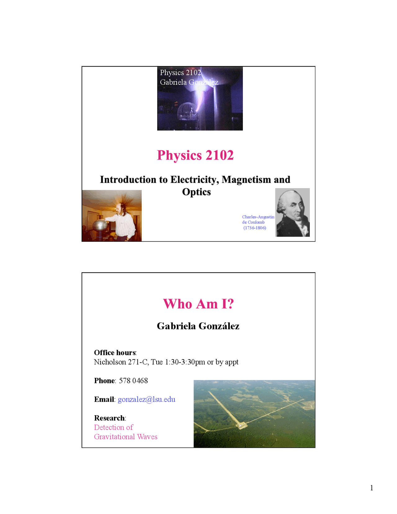 Introduction To Electricity Magnetism And Optics Phys 2102 Docsity