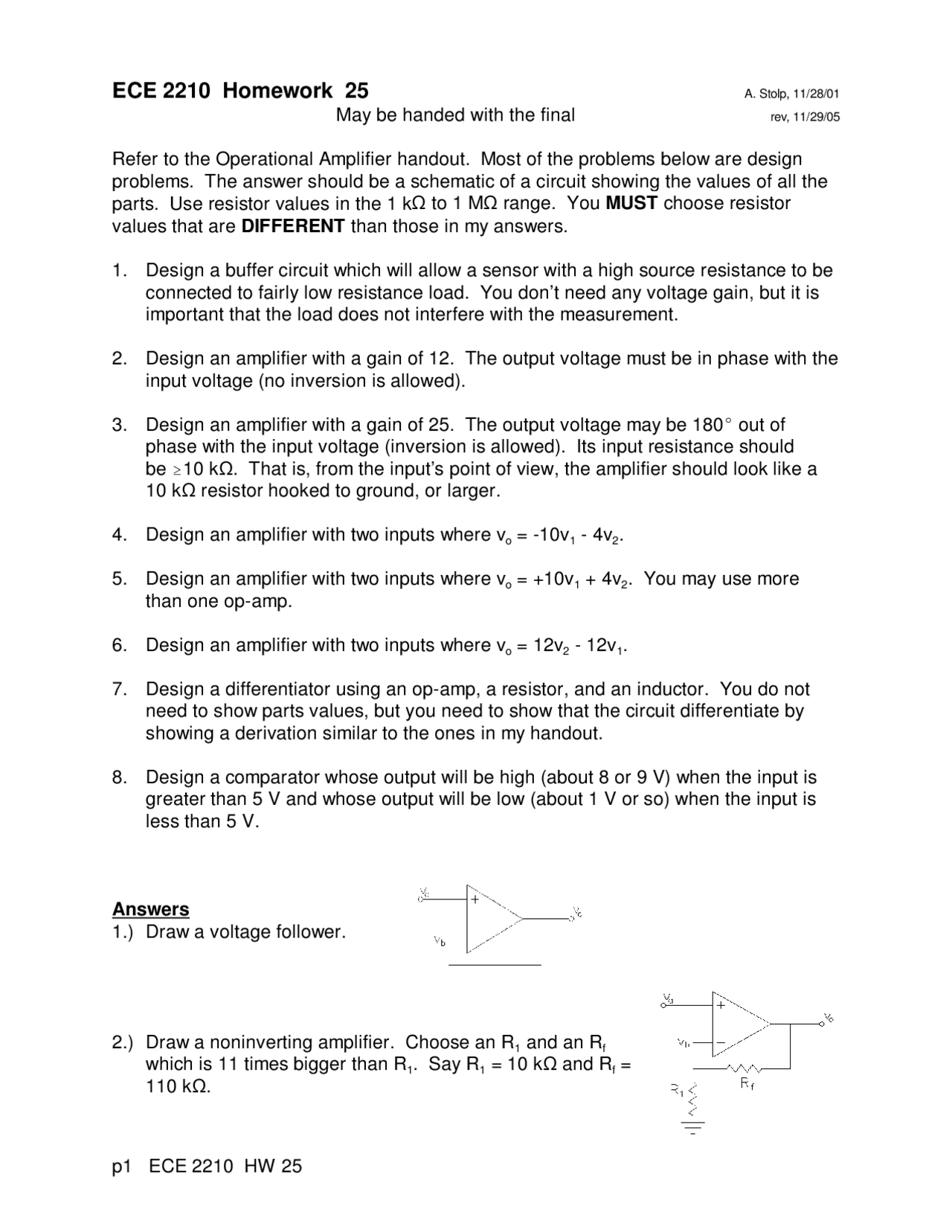 Electrical Engineering For Nonmajors Assignment 25 Questions Ece