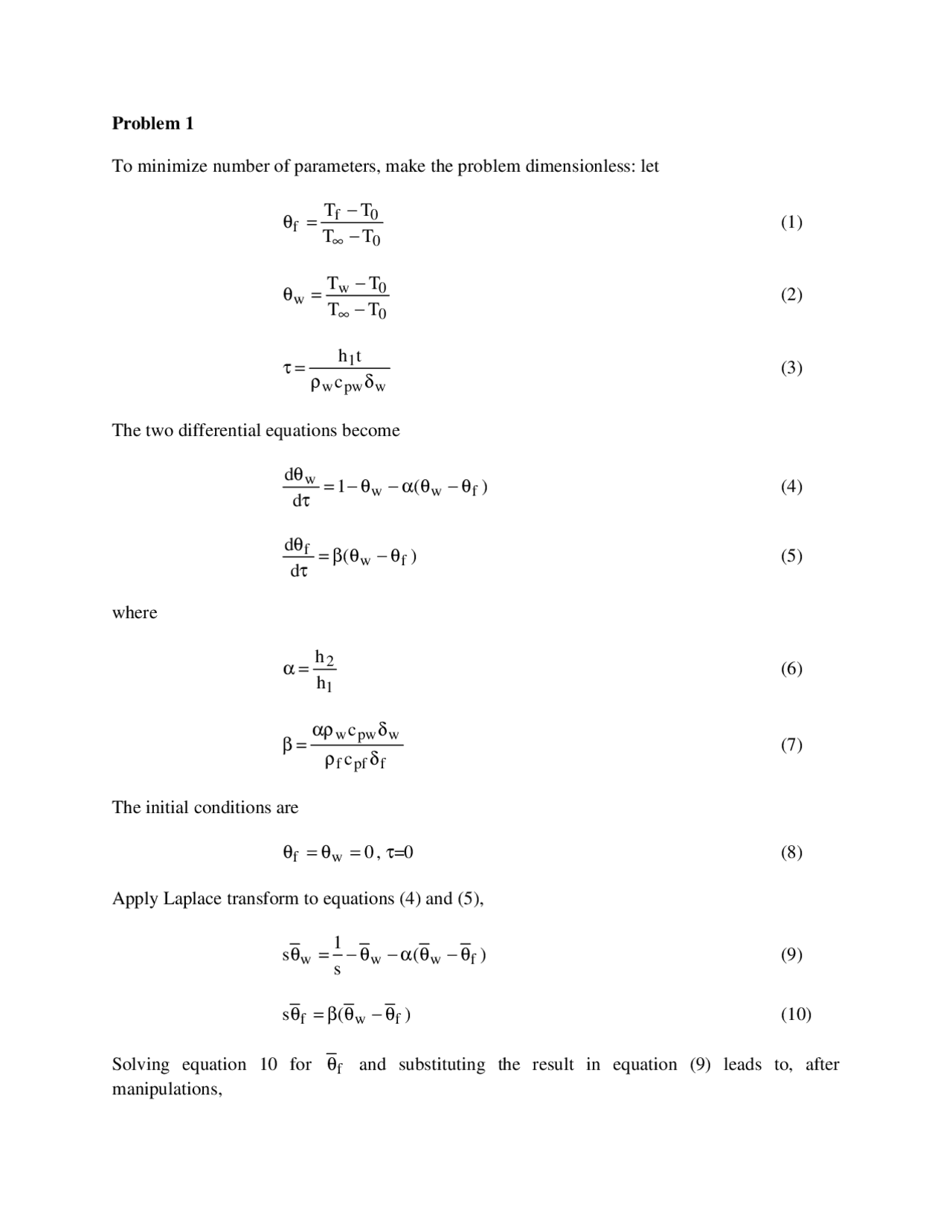 Advanced Chemical Engineering Analysis Questions With Answers Chee