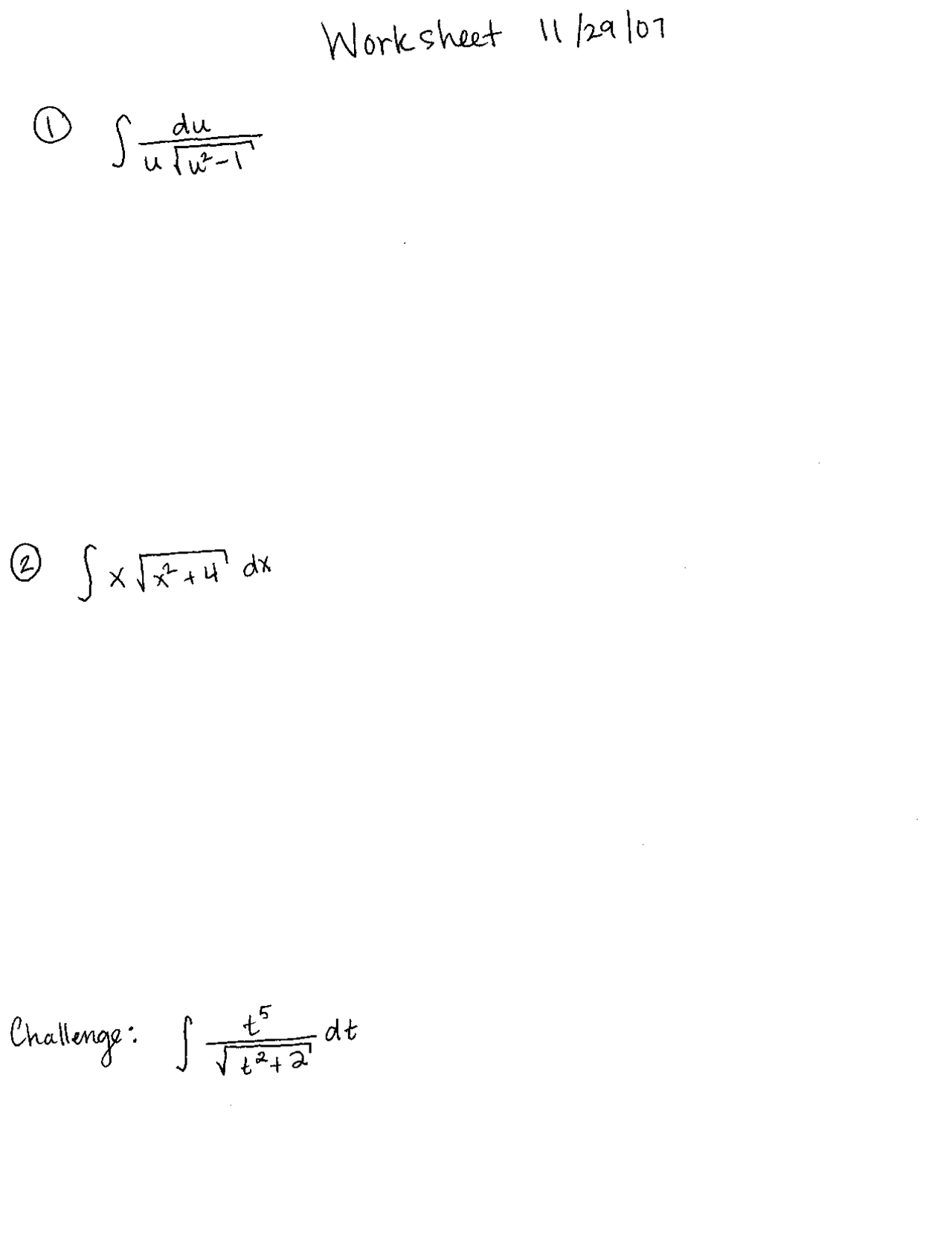 2 Problems On Different Integral Calculus Assignment M 408c Docsity