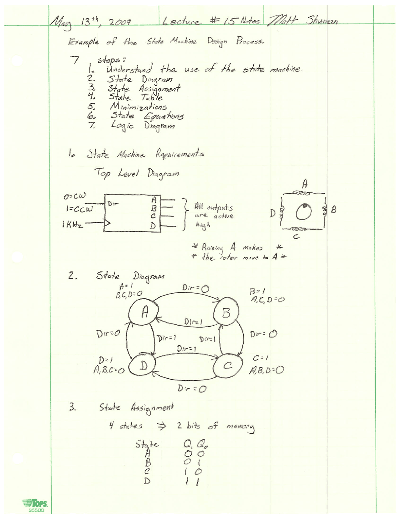Solved Questions On Digital Logic Design Ece 271 Docsity