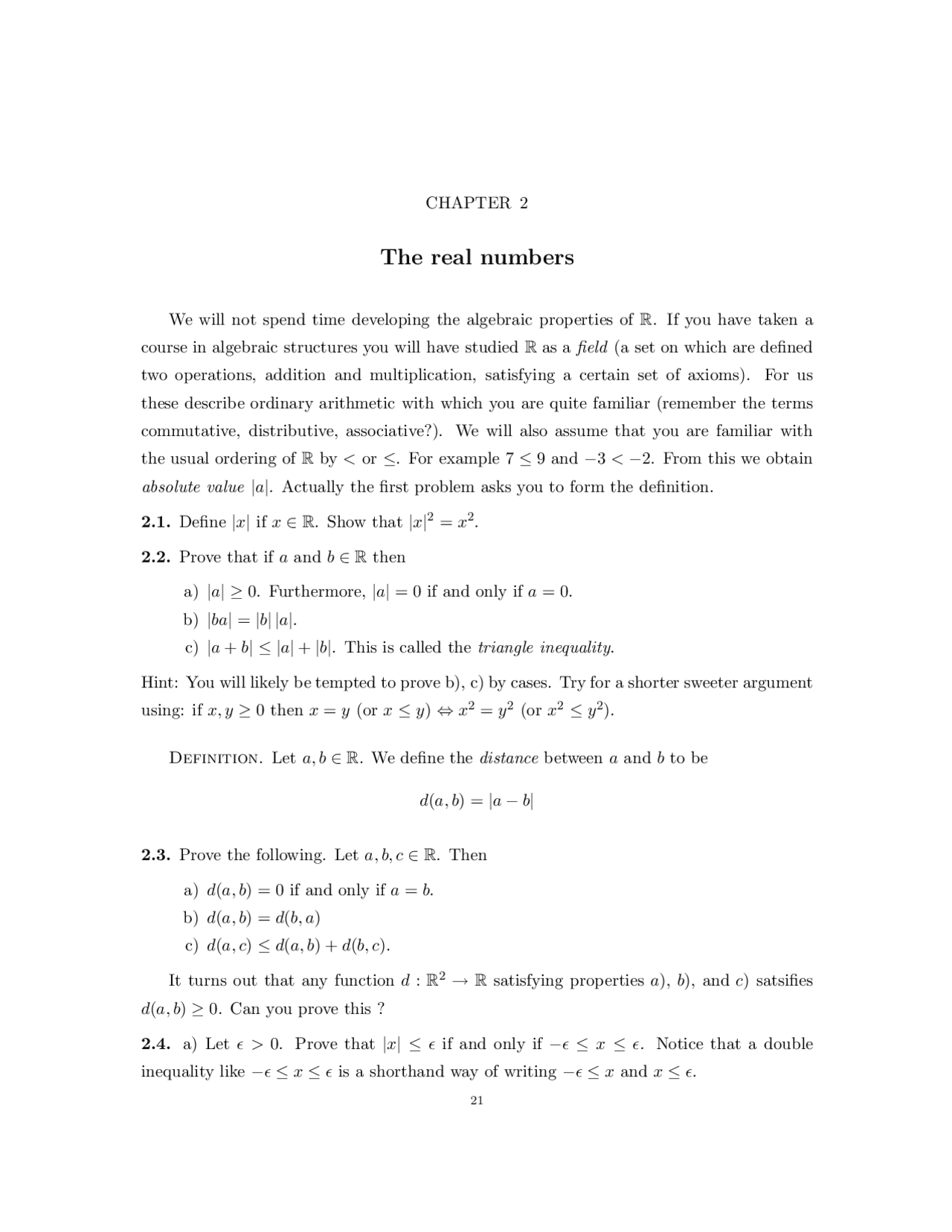 Problems On Real Numbers In Algebraic Properties Paper N 1 Docsity Problems On Real Numbers In Algebraic Properties Paper N 1 Docsity