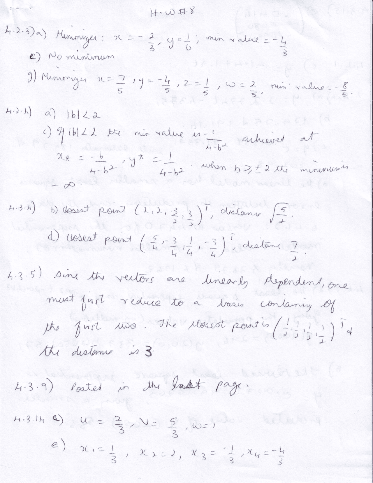 Solutions For Homework 8 Matrix Analysis Math 410 Docsity