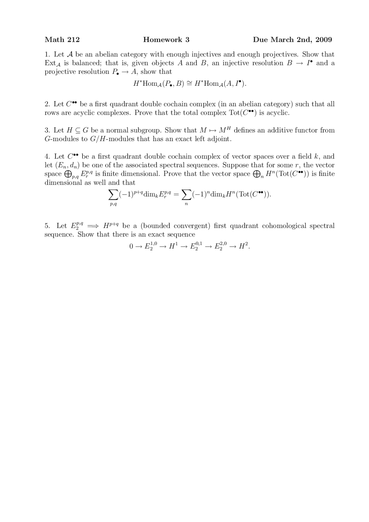 Cryptography Homework 3 Problems Math 0209a Docsity
