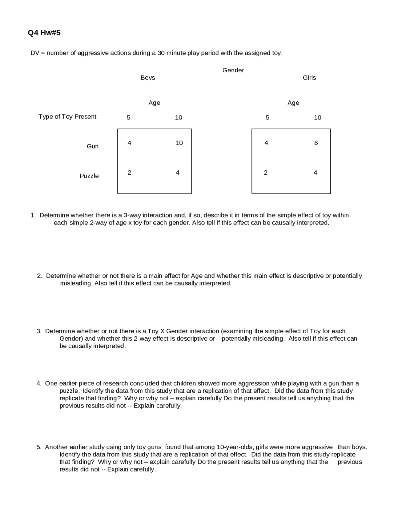 5 Questions With Solutions On Psychometric Methods I Assignment 5