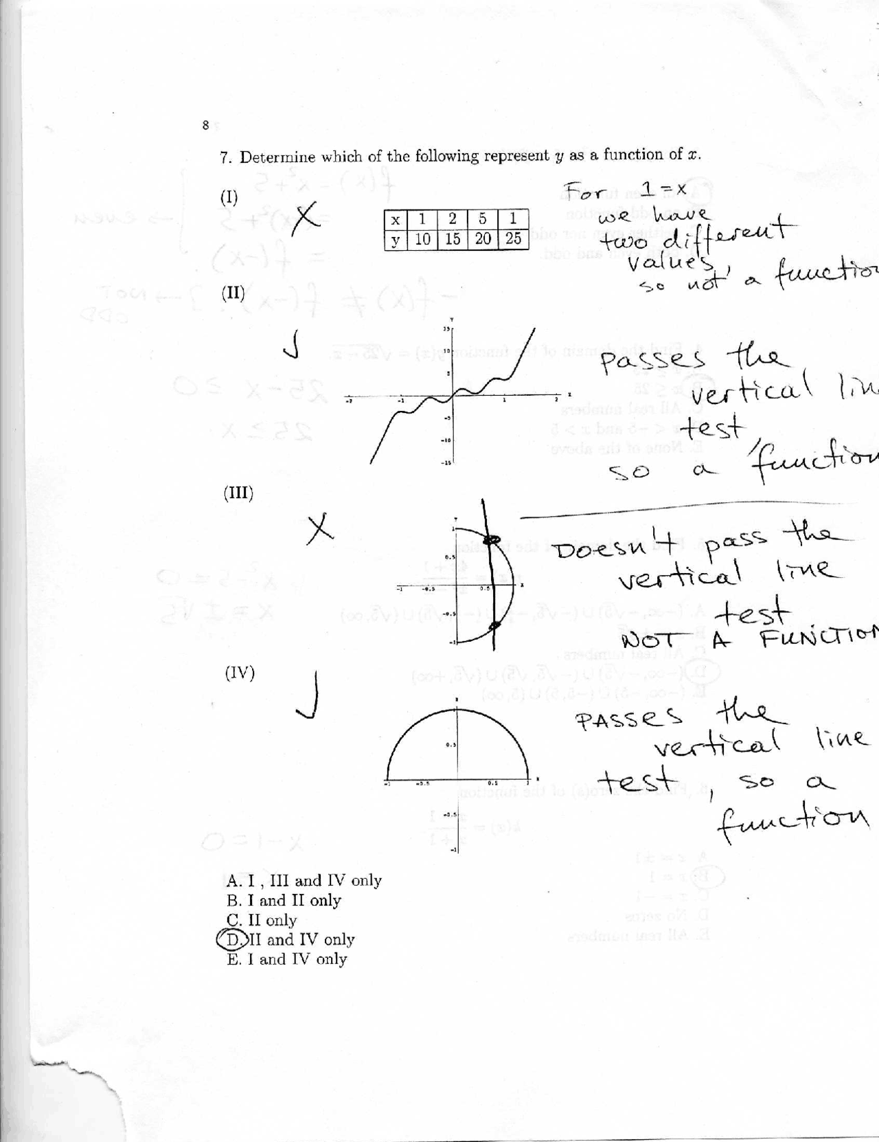 Exam 8 Questions with Solutions - College Algebra | MATH 110 | Exams ...