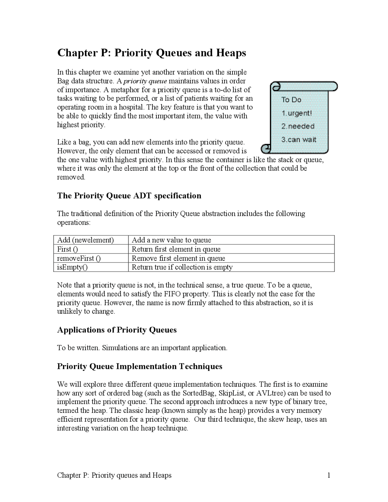 Priority Queues And Heaps Data Structures Cs 261 Papers Data Structures And Algorithms