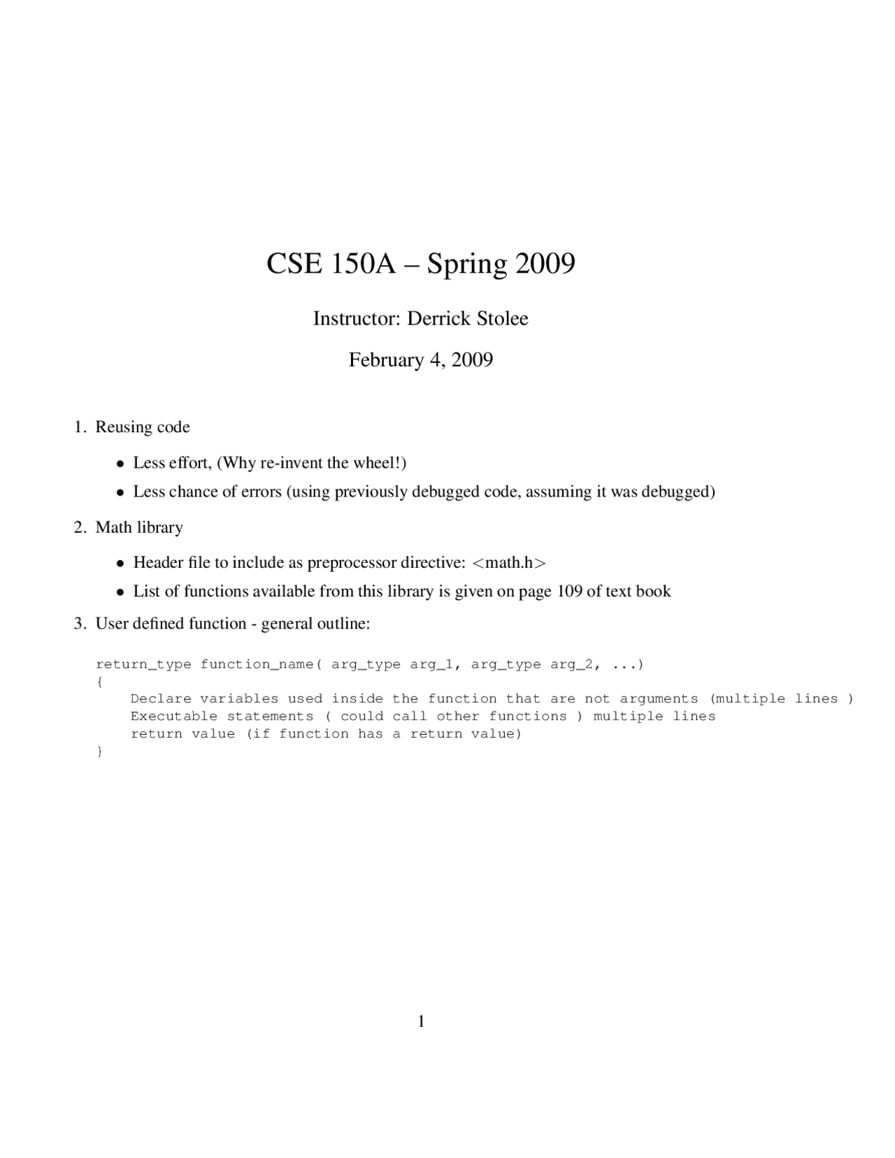 Basic Terminology Review Notes On Problem Solving Using Computer Csce