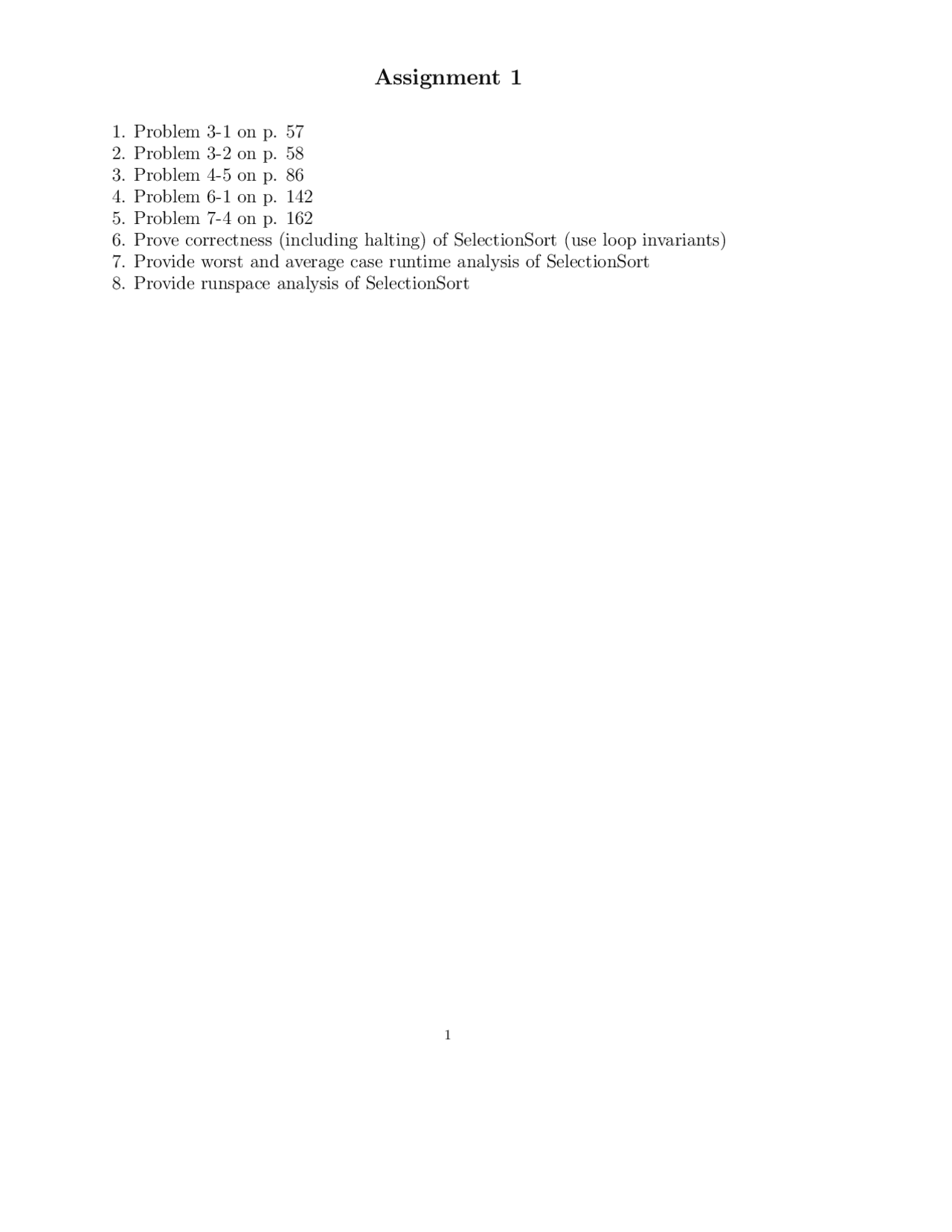 Assignment 1 With Solutions Advanced Algorithms Cot 5405 Docsity 0037