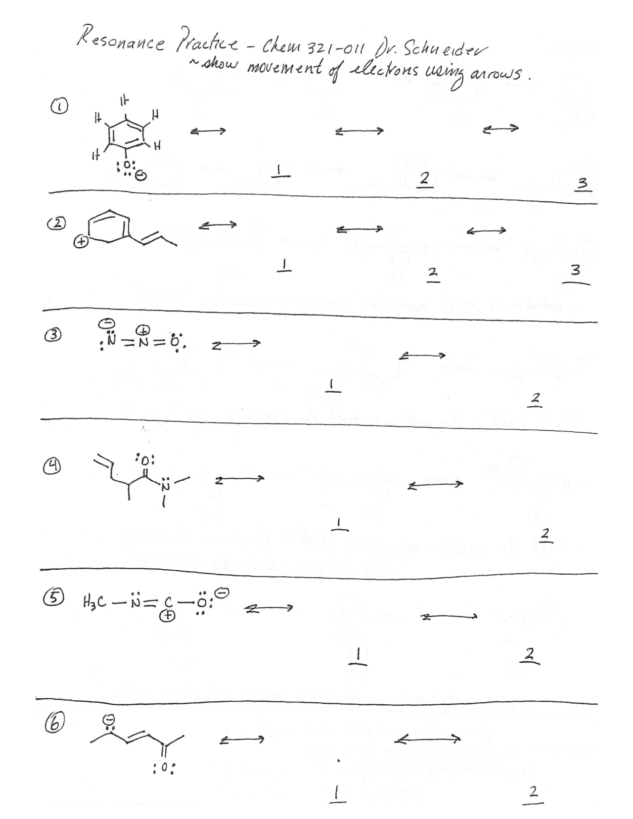 Exam I Solved Organic Chemistry Chem 321 Docsity