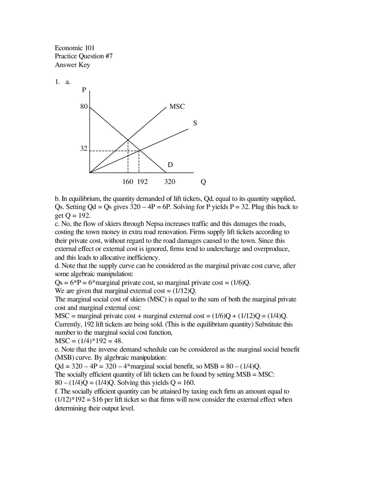 Practice Questions Solutions Principles Of Microeconomics Econ 101