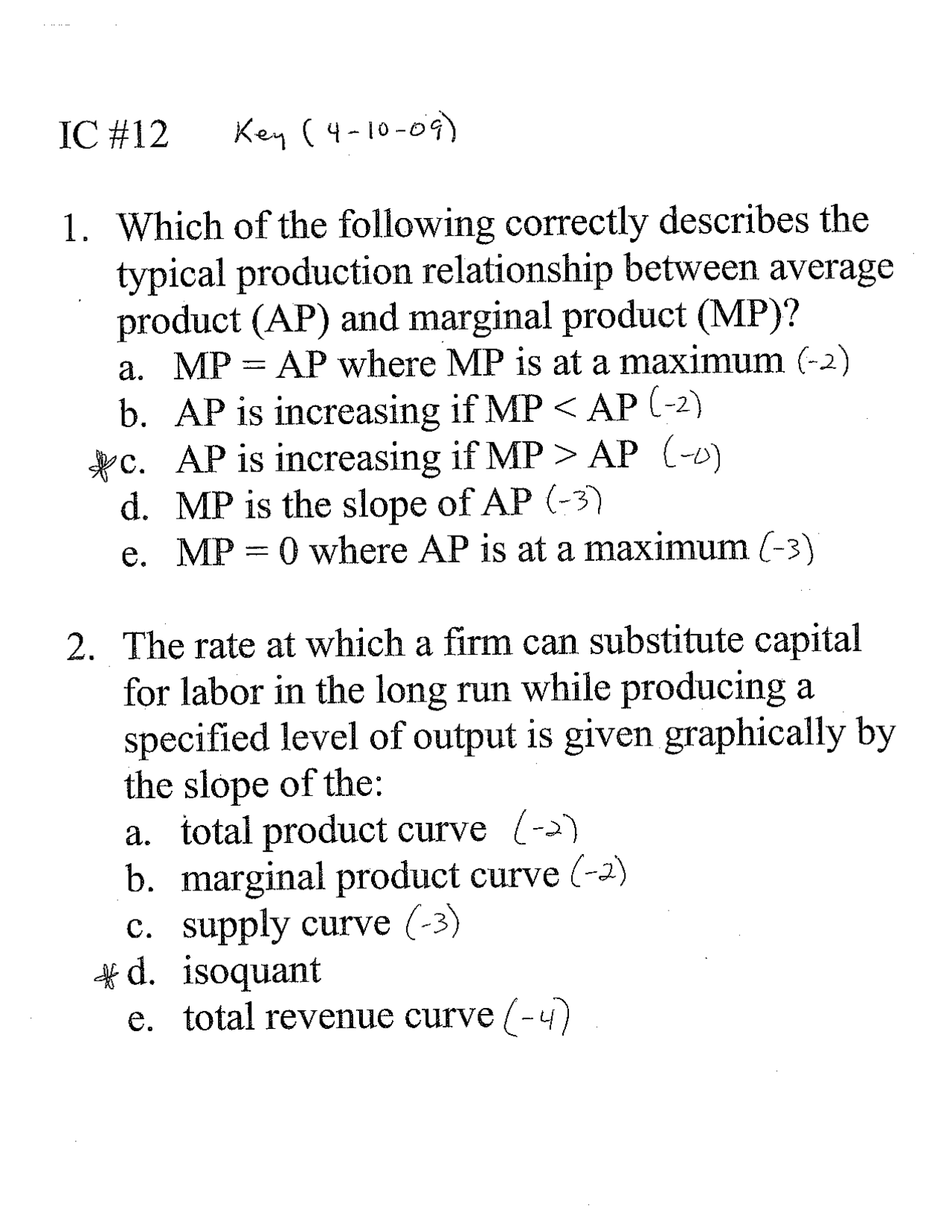 Principles Of Macroeconomics Homework With Solution Key Econ 101