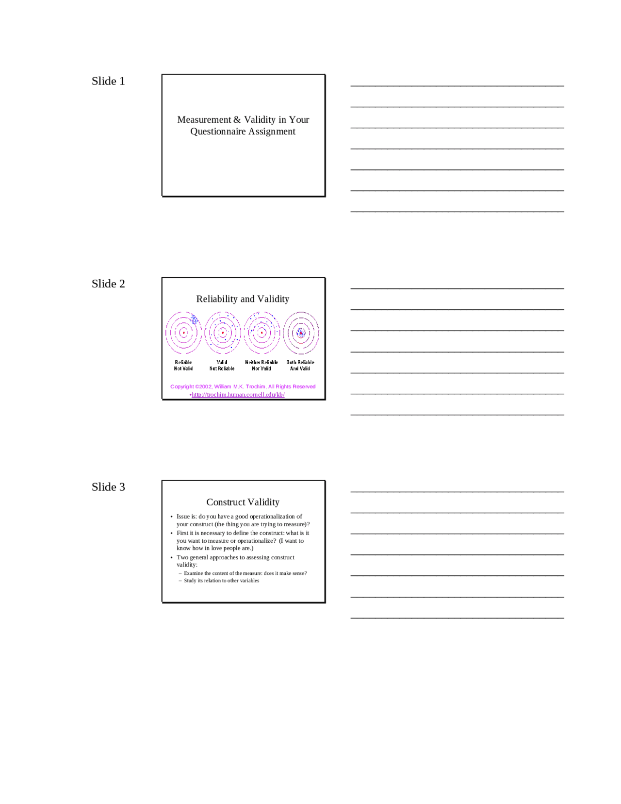 Notes On Reliability And Validity Methods Of Sociological Inquiry