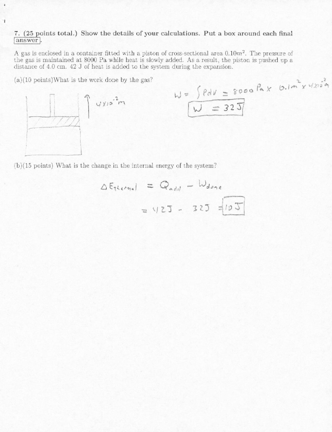 Exam Problems with Solutions - Engineering Physics II | PHYS 212 - Docsity
