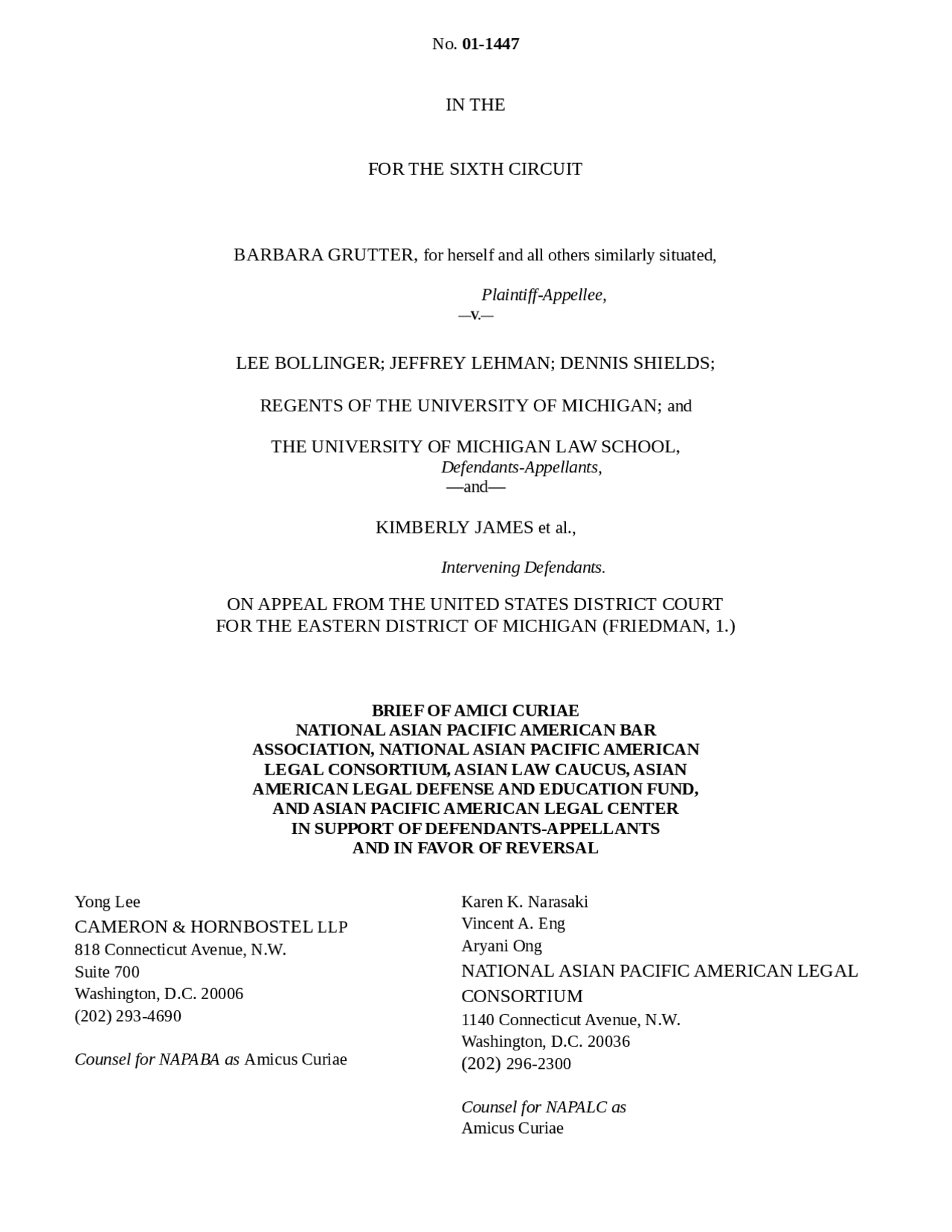 United States Court of Appeals for the Sixth Circuit | AT 362 - Docsity