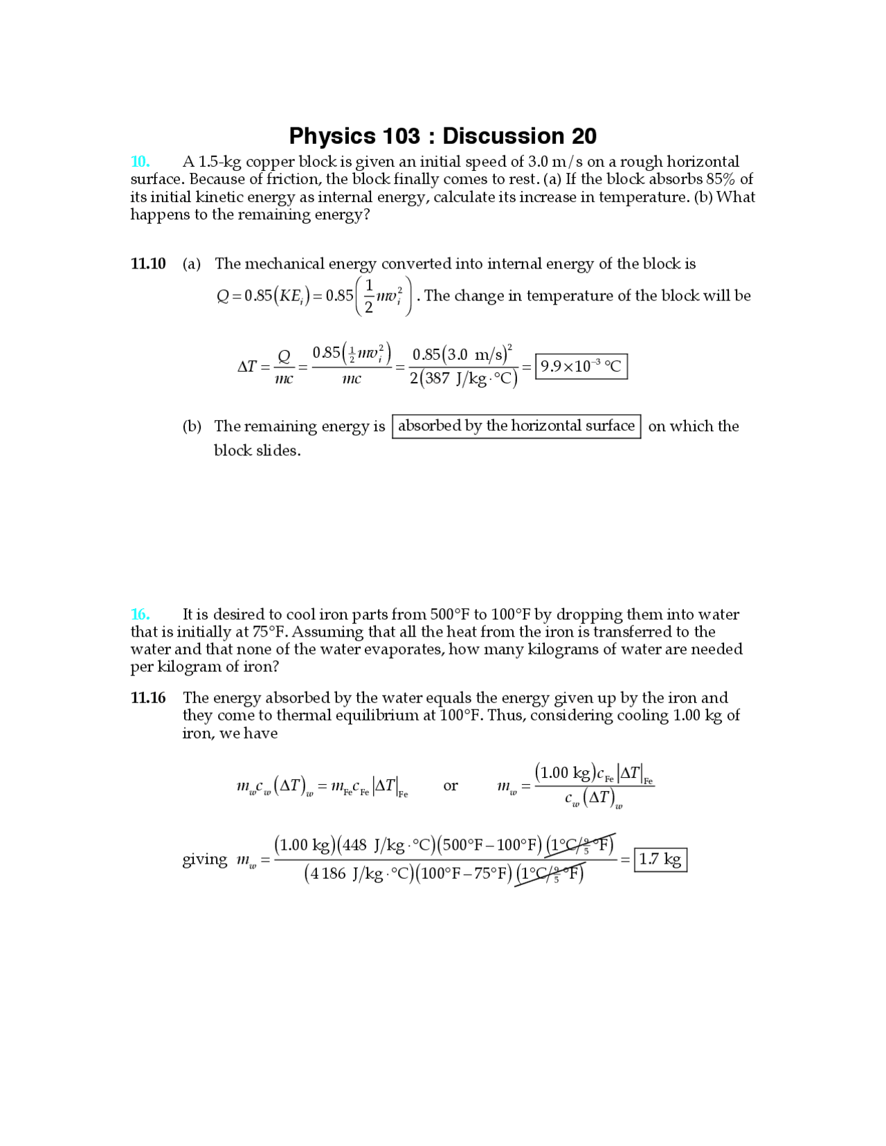 Slides On Lenses General Physics Physics 103 Docsity