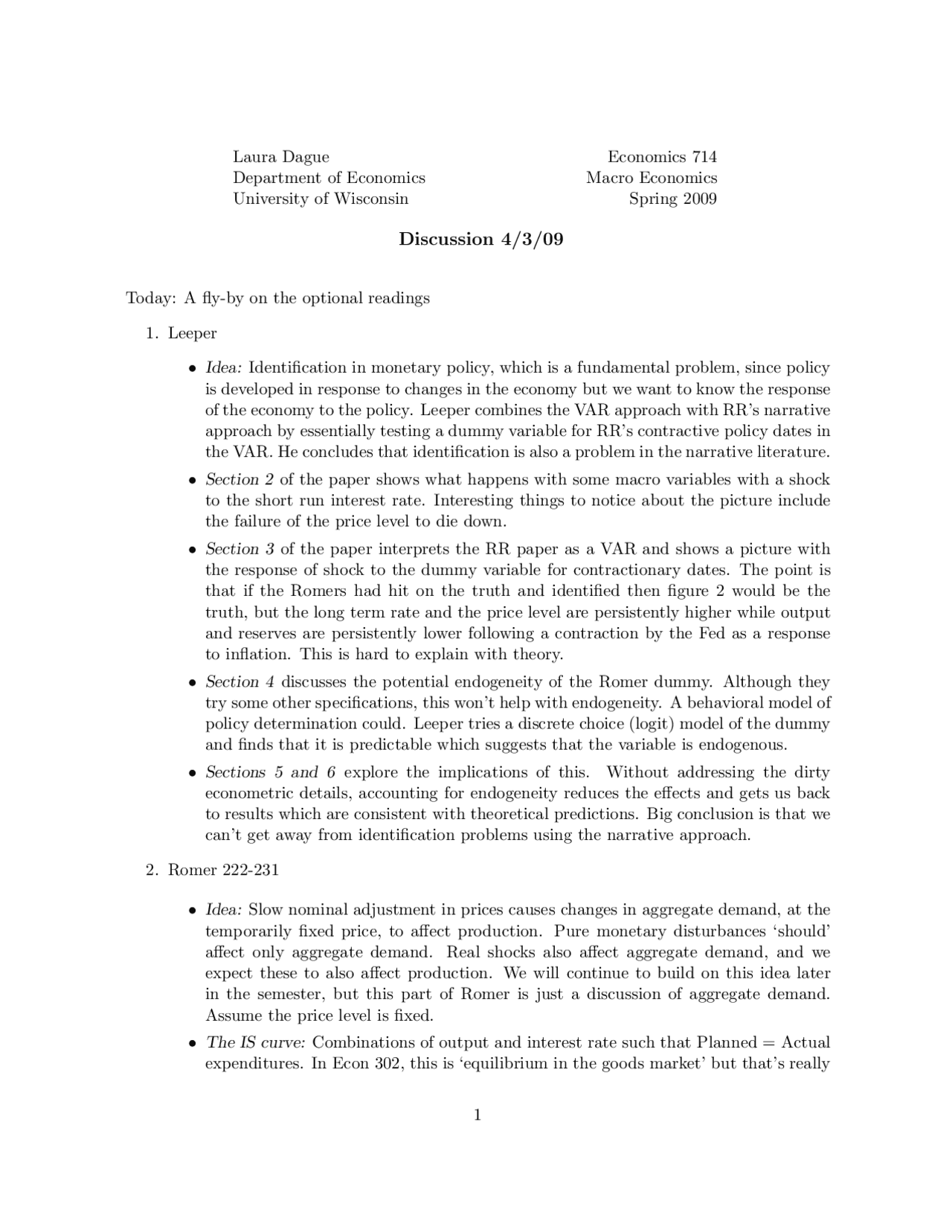 Discussion Paper On Economic Theory Docsity
