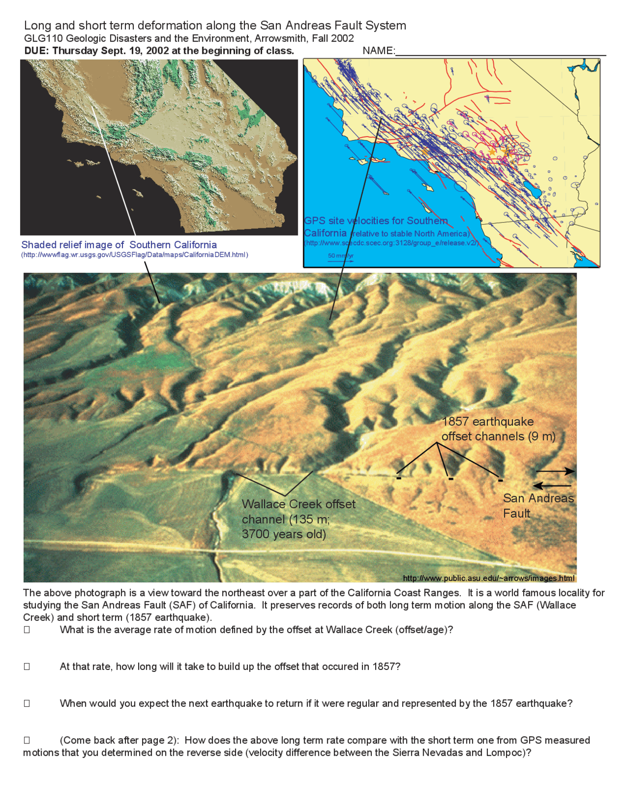 Assignment on Geologic Disasters and Environment - Dangerous World ...