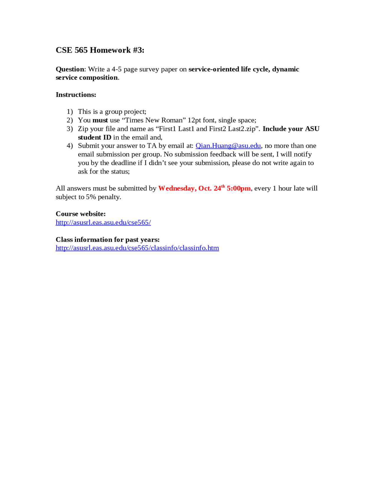 Software Verification Validation And Test Assignment 3 Questions Cse 565 Docsity