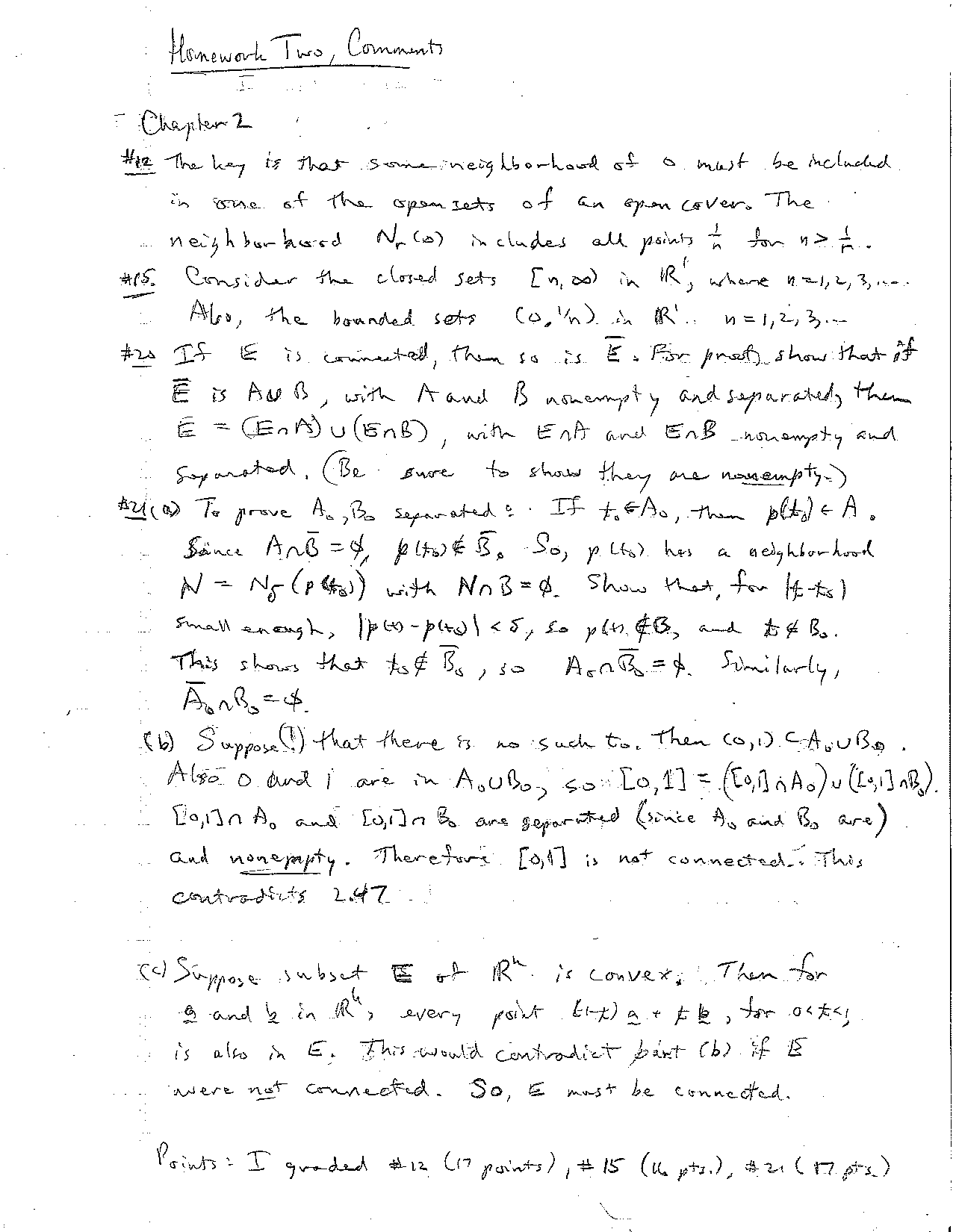 Homework 2 Practice Introduction To Real Analysis Math 501 Docsity