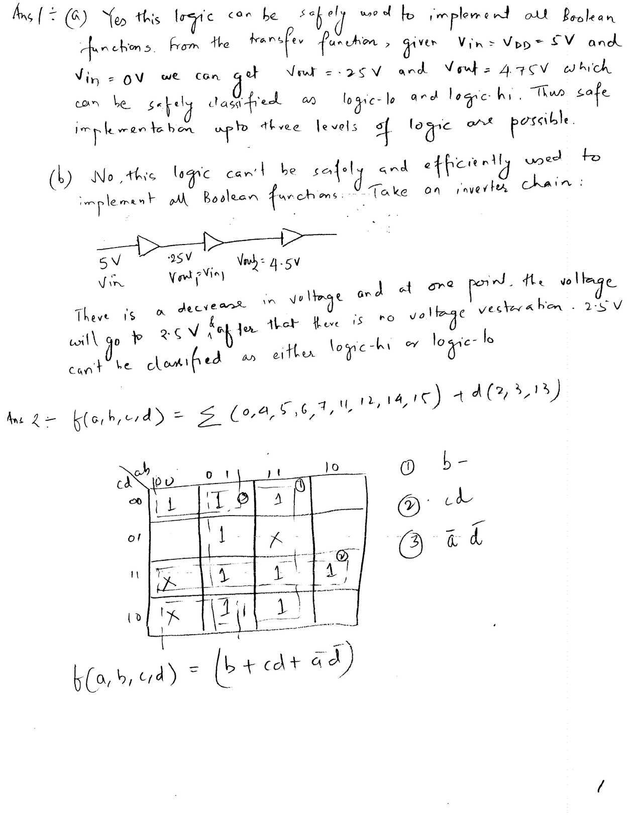 Midterm Answers Discrete Mathematics Eecs 203 Docsity