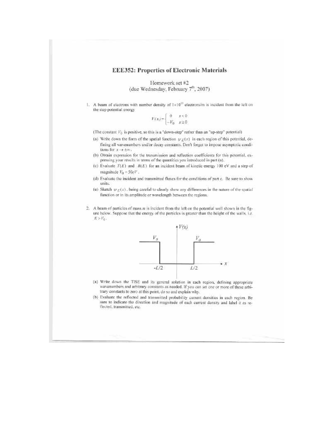Solved Problems Of Properties Electronic Material Assignment 2 Eee