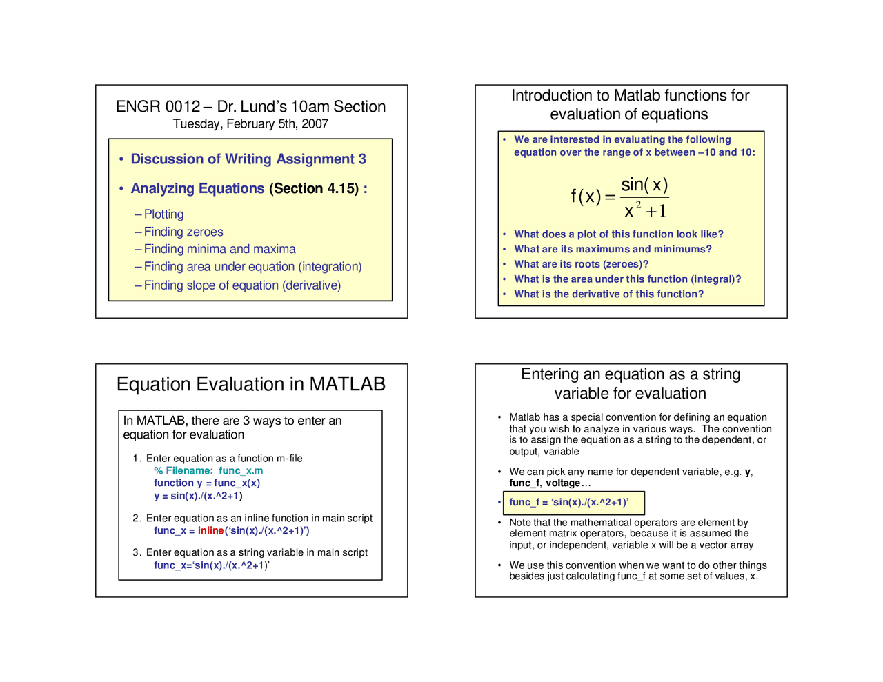 Solved Questions For Assignment 3 Introduction Engineering Computing Engr 0012 Docsity
