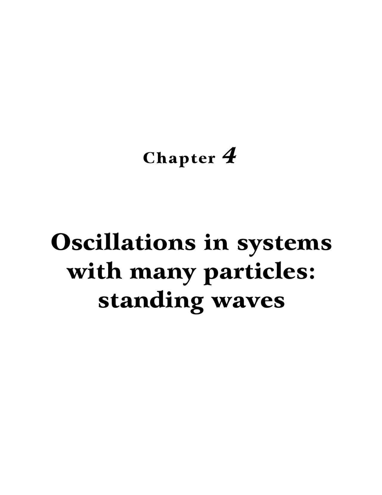 Oscillations in Systems with Many Particles: Standing Waves | PHY 241 | Assignments Advanced ...
