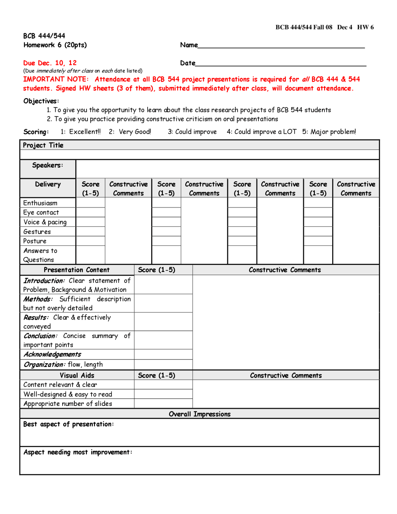 Questions For Assignment 6 Introduction To Bioinformatics Bcb 444