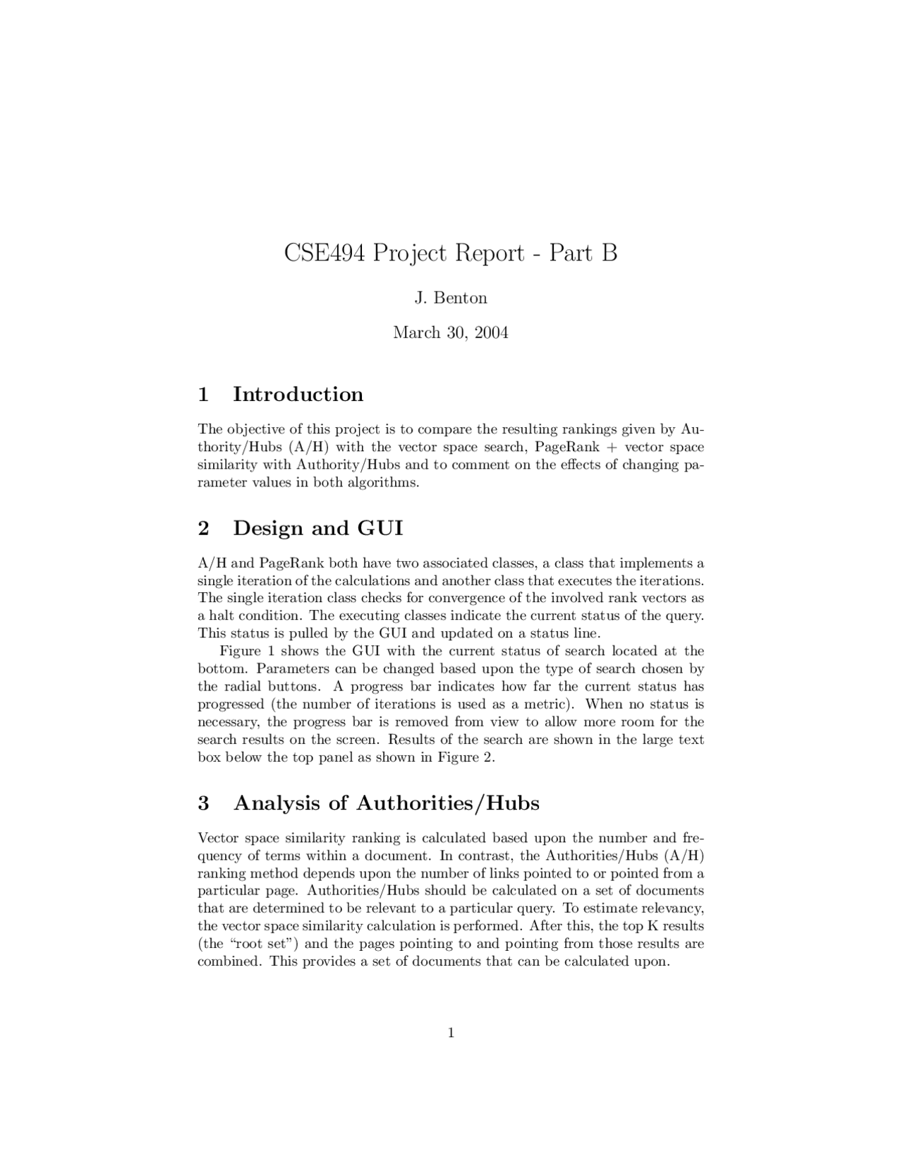 Project Report For Social Media Mining Cse 494 Docsity