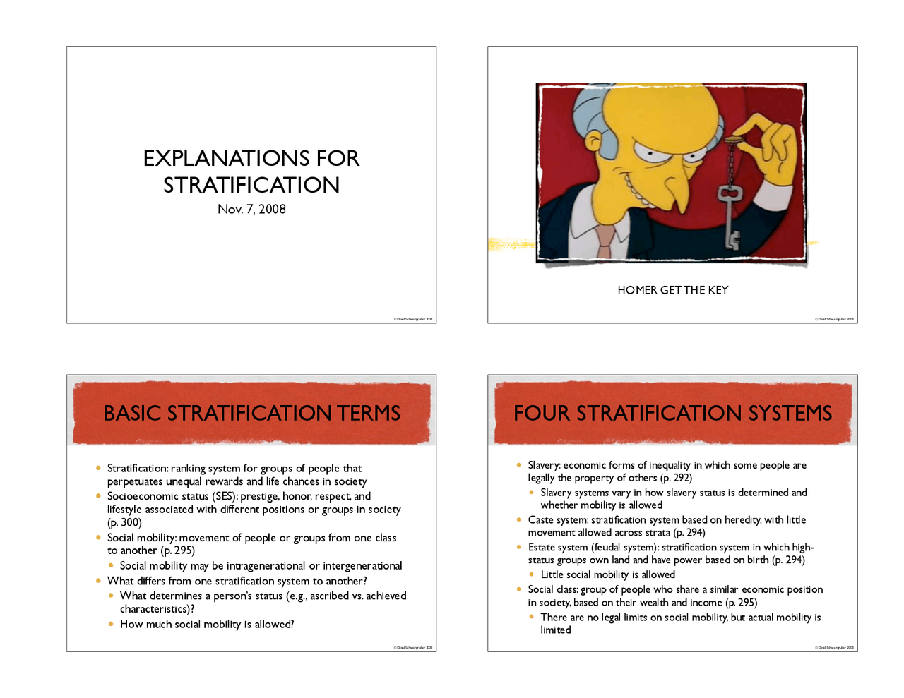 Basic Stratification Terms Lecture Slides Soc 134 Docsity