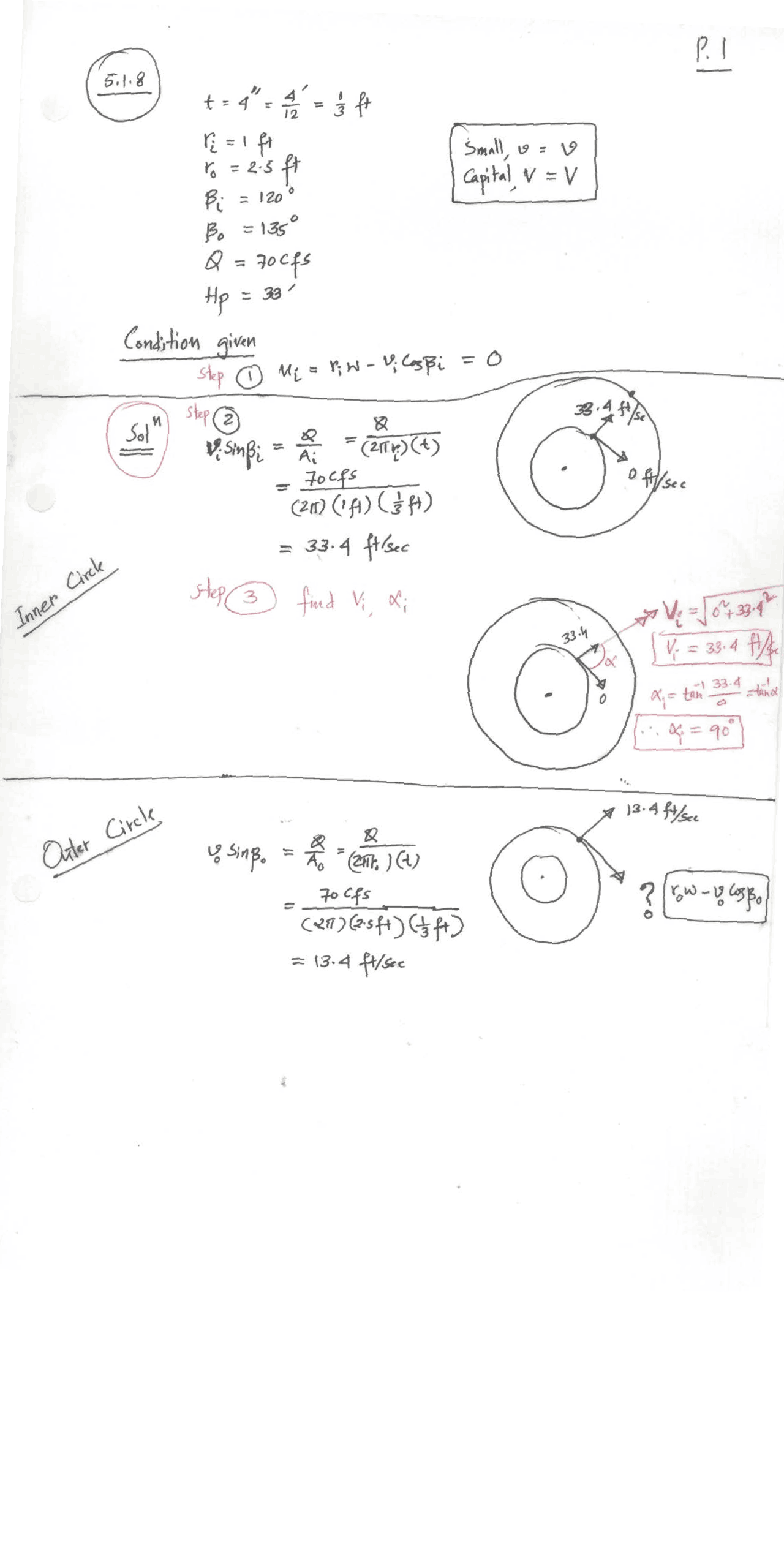 Problems With Solutions For Hydraulic Design Ce 435 Docsity