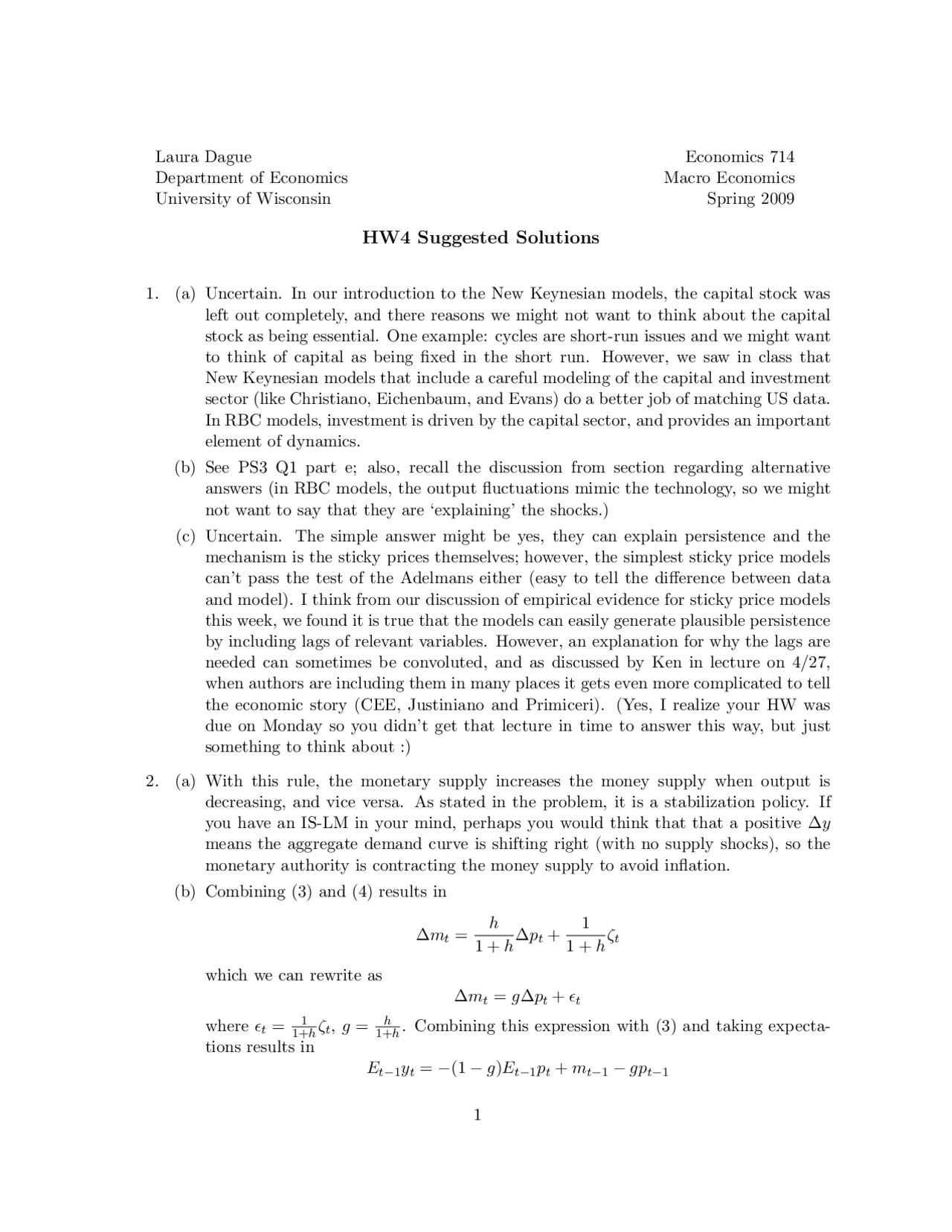 Economic Theory Docsity