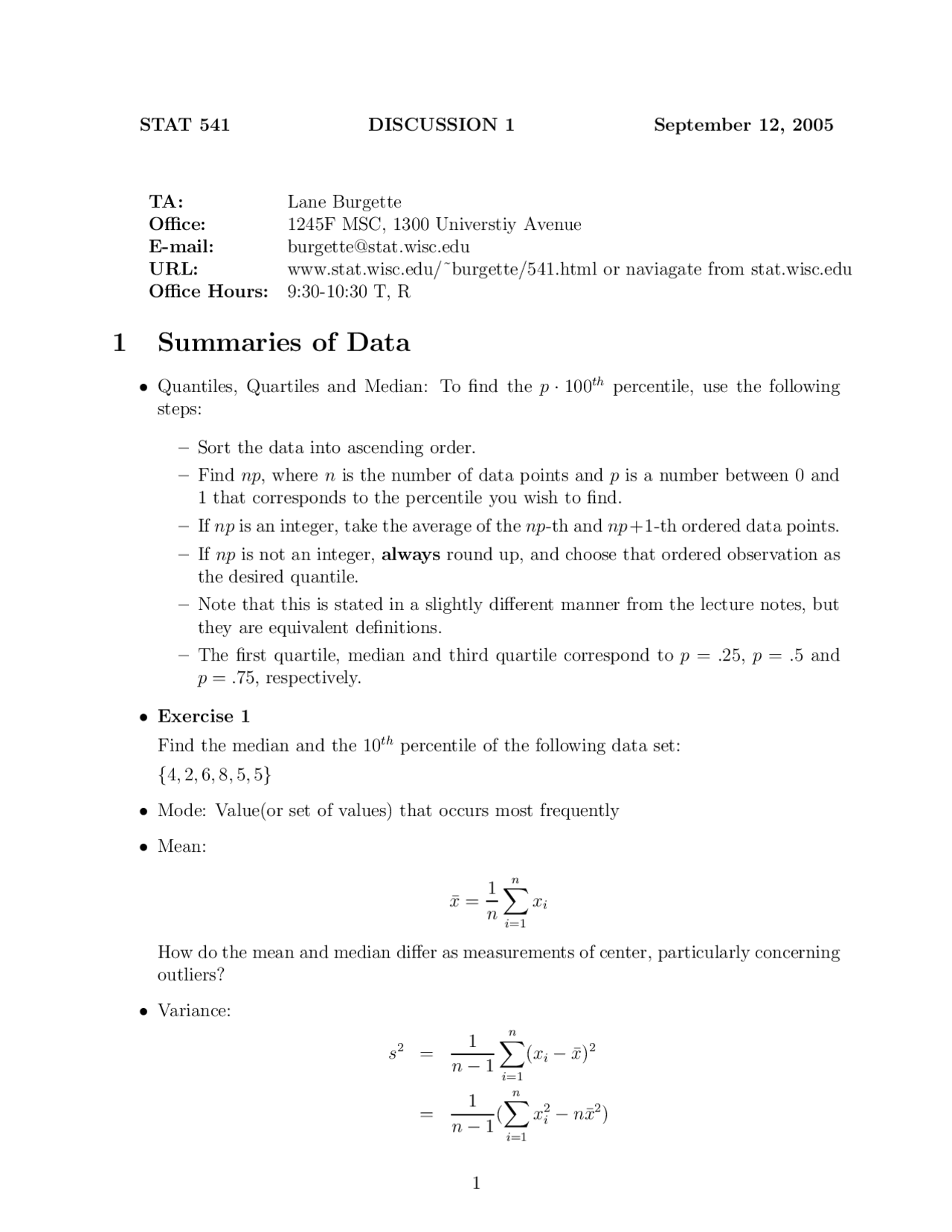 Summaries Of Data Box Plot Introduction To Biostatistics Stat 541