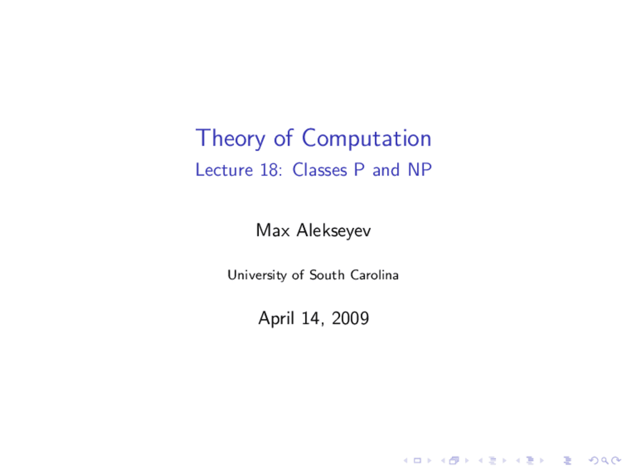 Polynomial Vs Exponential Running Time Lecture Slides Csce 551