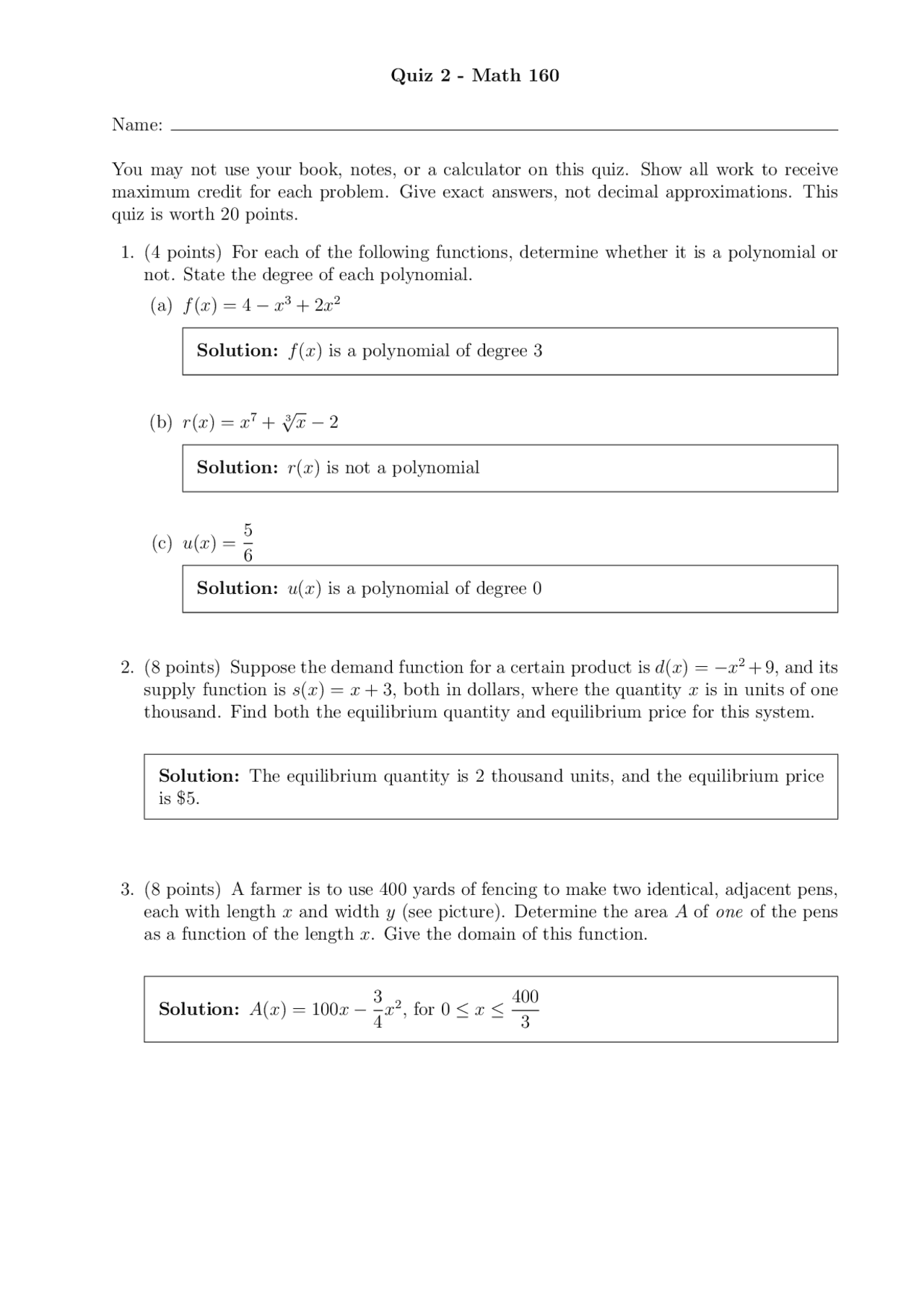 3 Solved Questions On Function And Domain Of A Function Quiz 2 Math
