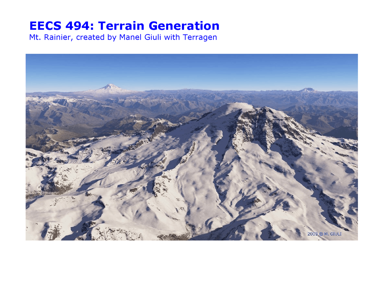 Terrain Generation In Computation Game Design Outline Eecs 494 Docsity