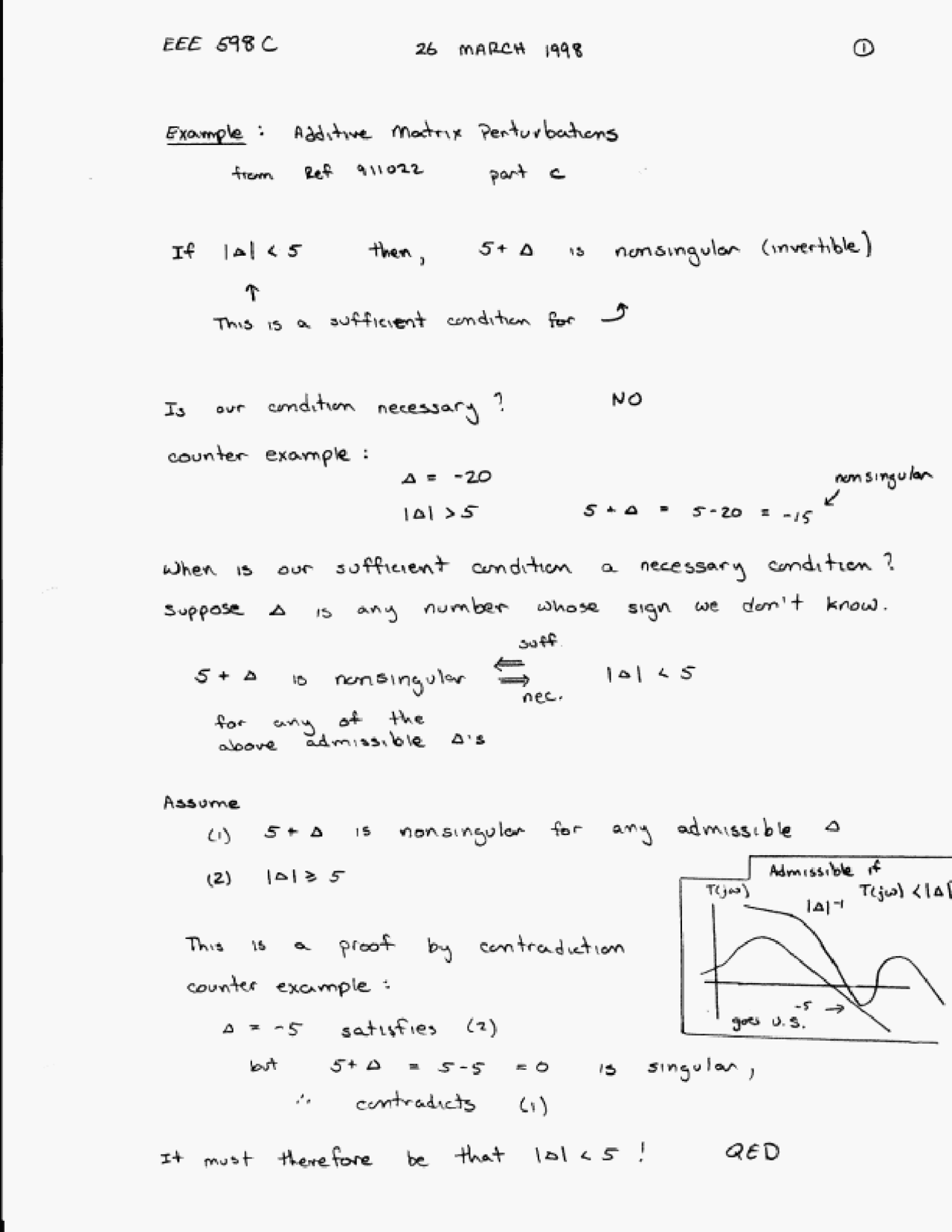 Additive Matrix Modal Analysis Switch Capacitor Analog Design Eee