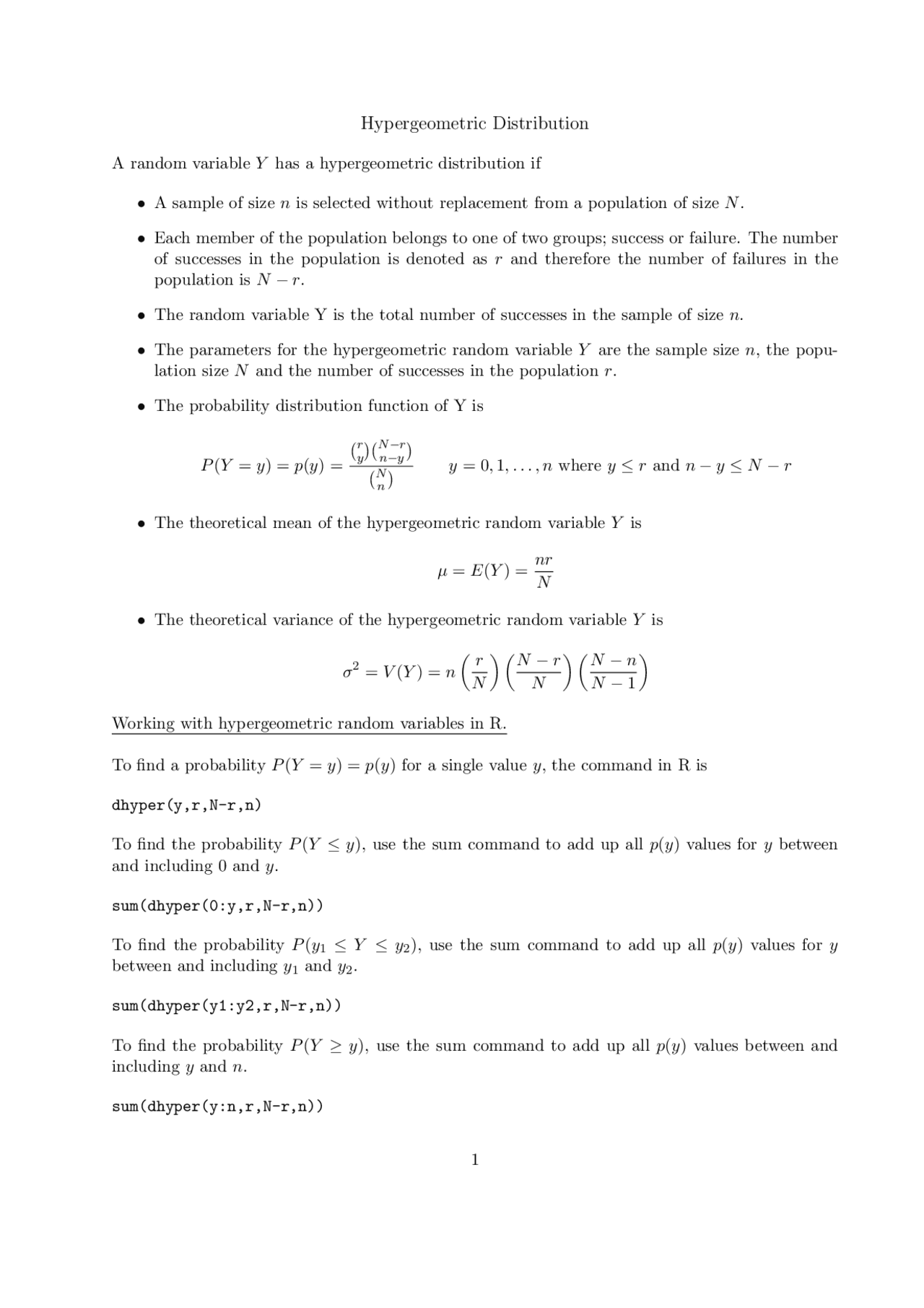Distribution functions and their properties - Lecture Notes | STAT 341 ...