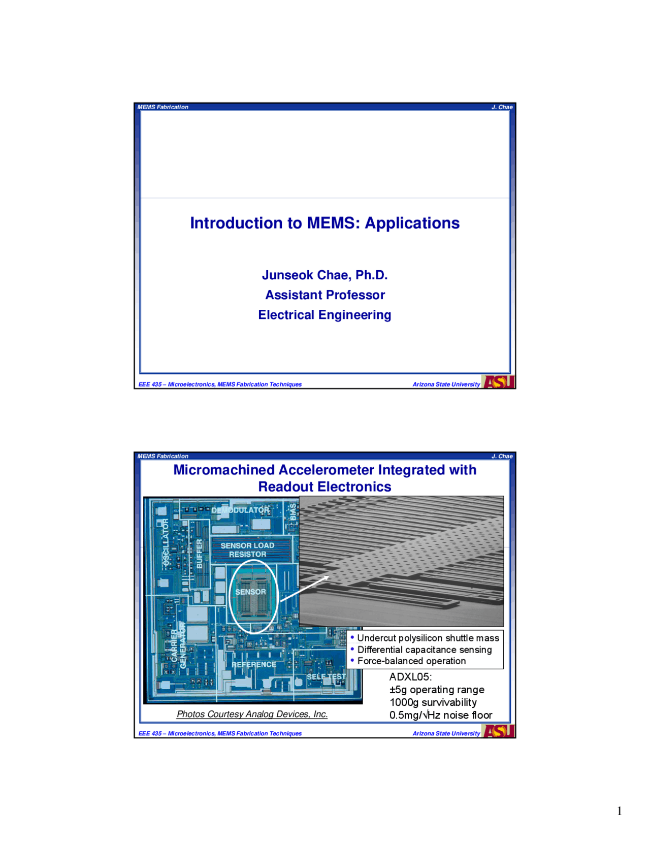 MEMS Fabrication: Microelectromechanical Systems Technology | Lab ...