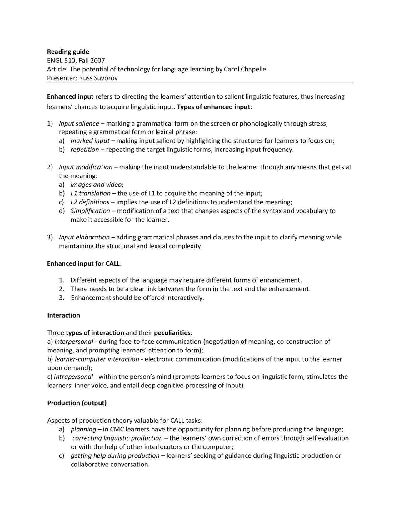 Article The Potential Of Technology For Language Learning Engl 510