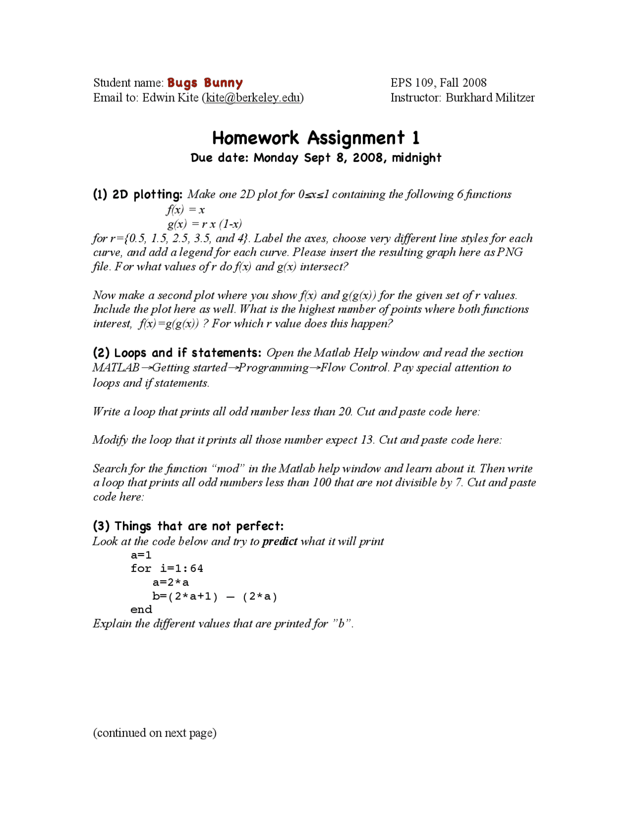 2d Plotting And 3d Plotting In Computer Simulations Assignment 1 4195