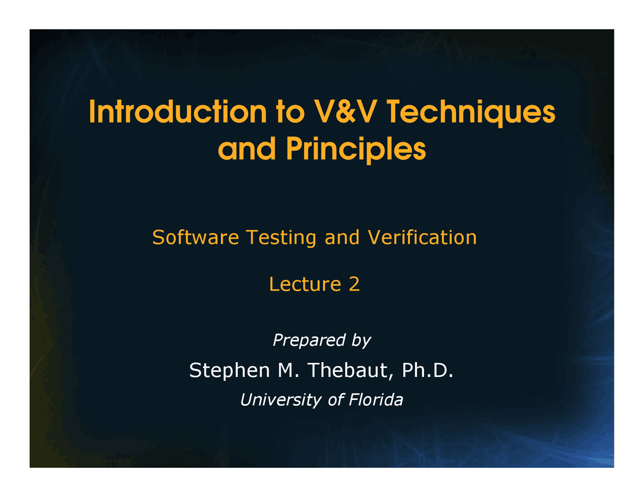 34 Questions With Solution Of Software Test Verifying Final Exam