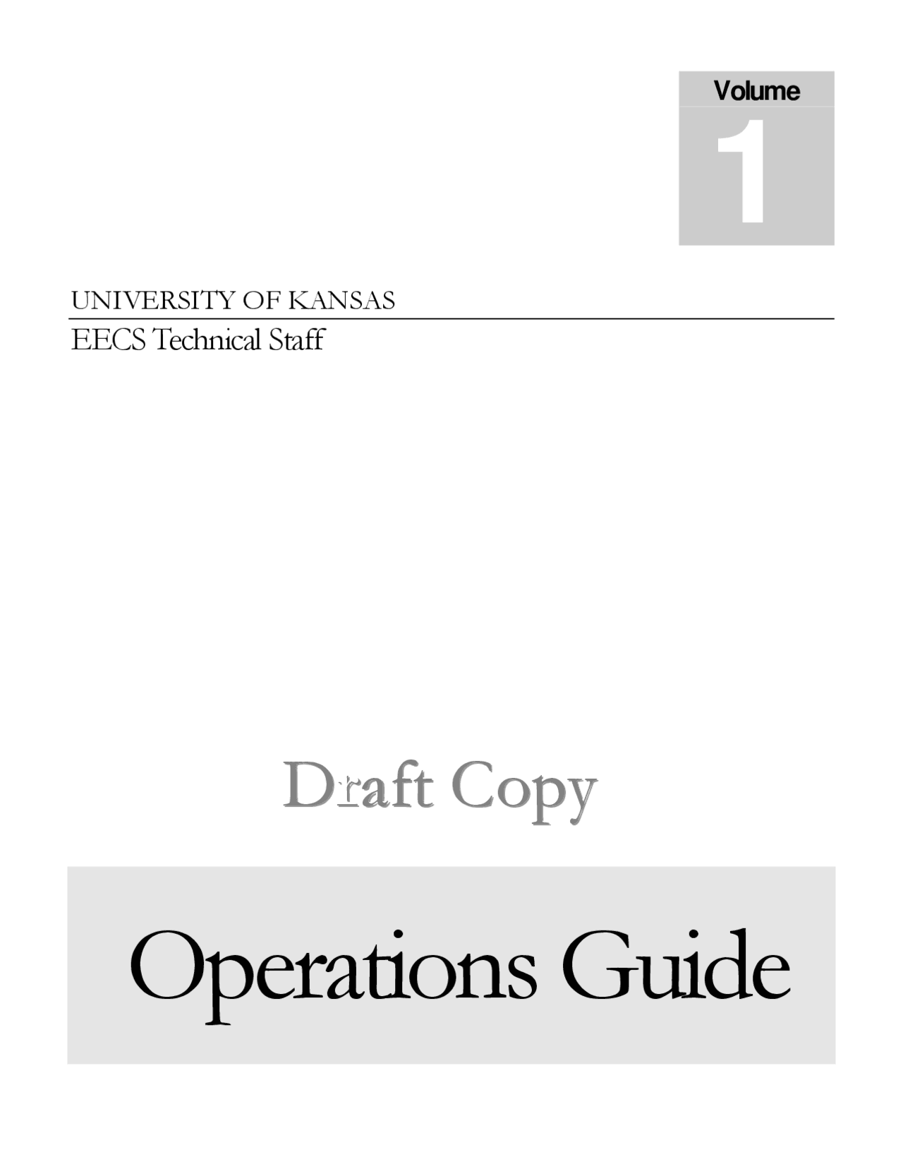 Operation Guide Senior Design Laboratory I Project Eecs 501 Docsity 